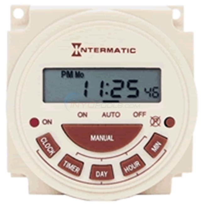 Intermatic PB314E 240V 24 Hour Electronic Timer Mechanism INYOPools Intermatic PB314E 240V 24 Hour Electronic Timer Mechanism INYOPools