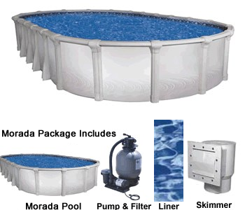Morada Above Ground Pool Kits - Swimming Pool - INYOPools.com
