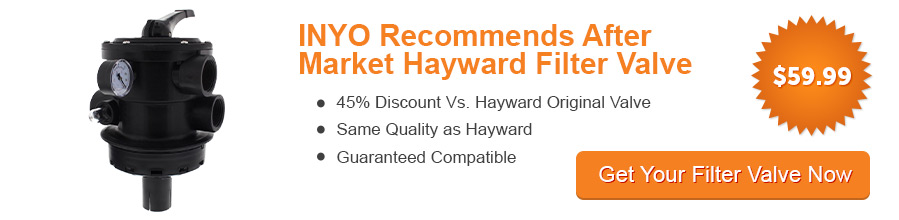 Hayward Top Mount Valve Flange 1-1/2" FPT (OEM) - SP0714T - INYOPools.com