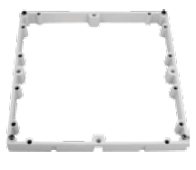 14"x14" Retrofit VGB to 9"x9" Suct.Outlet Cover - White - INYOPools.com