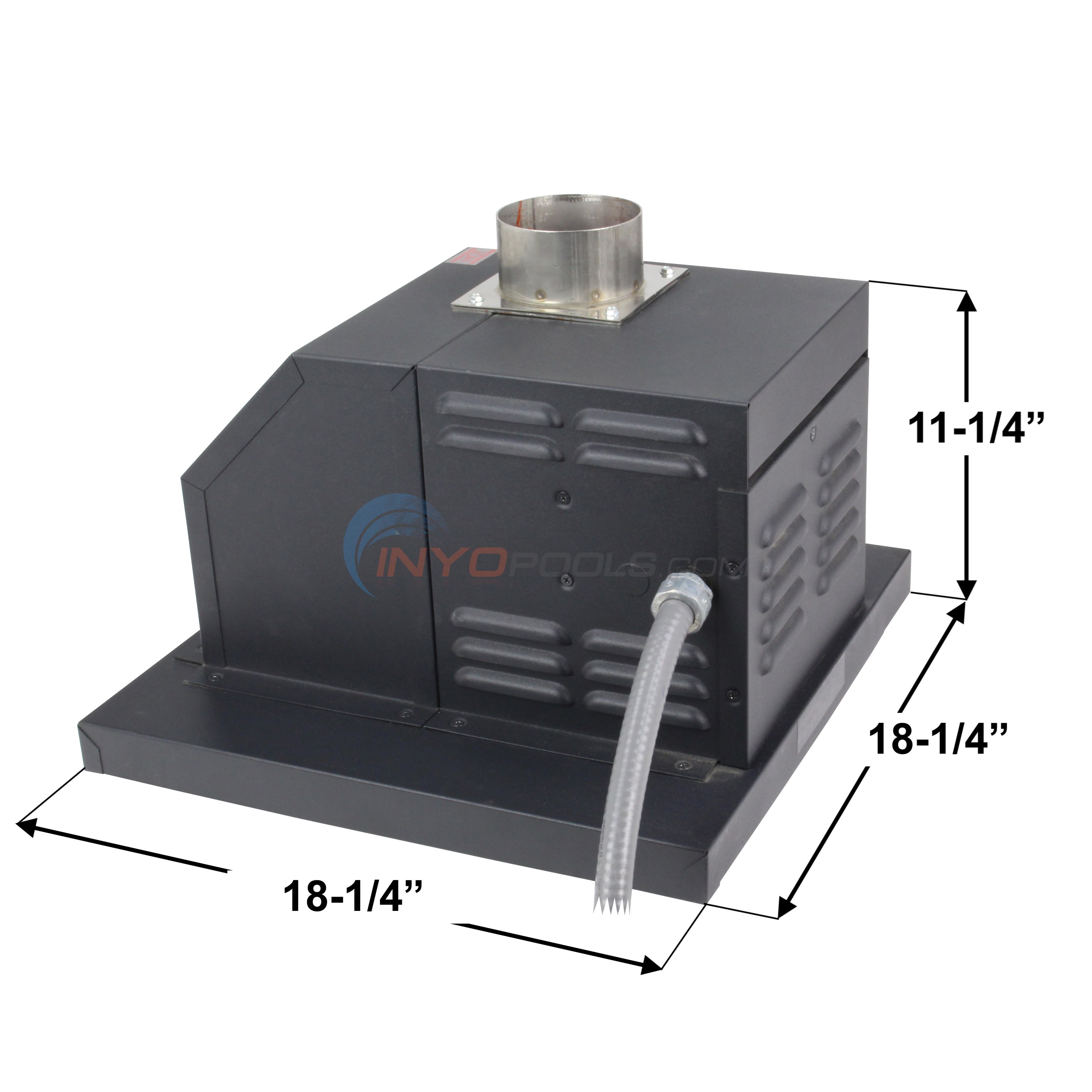 Raypak D-2 Indoor Power Vent, 336A-407A, 115/230v - 009833 - INYOPools.com