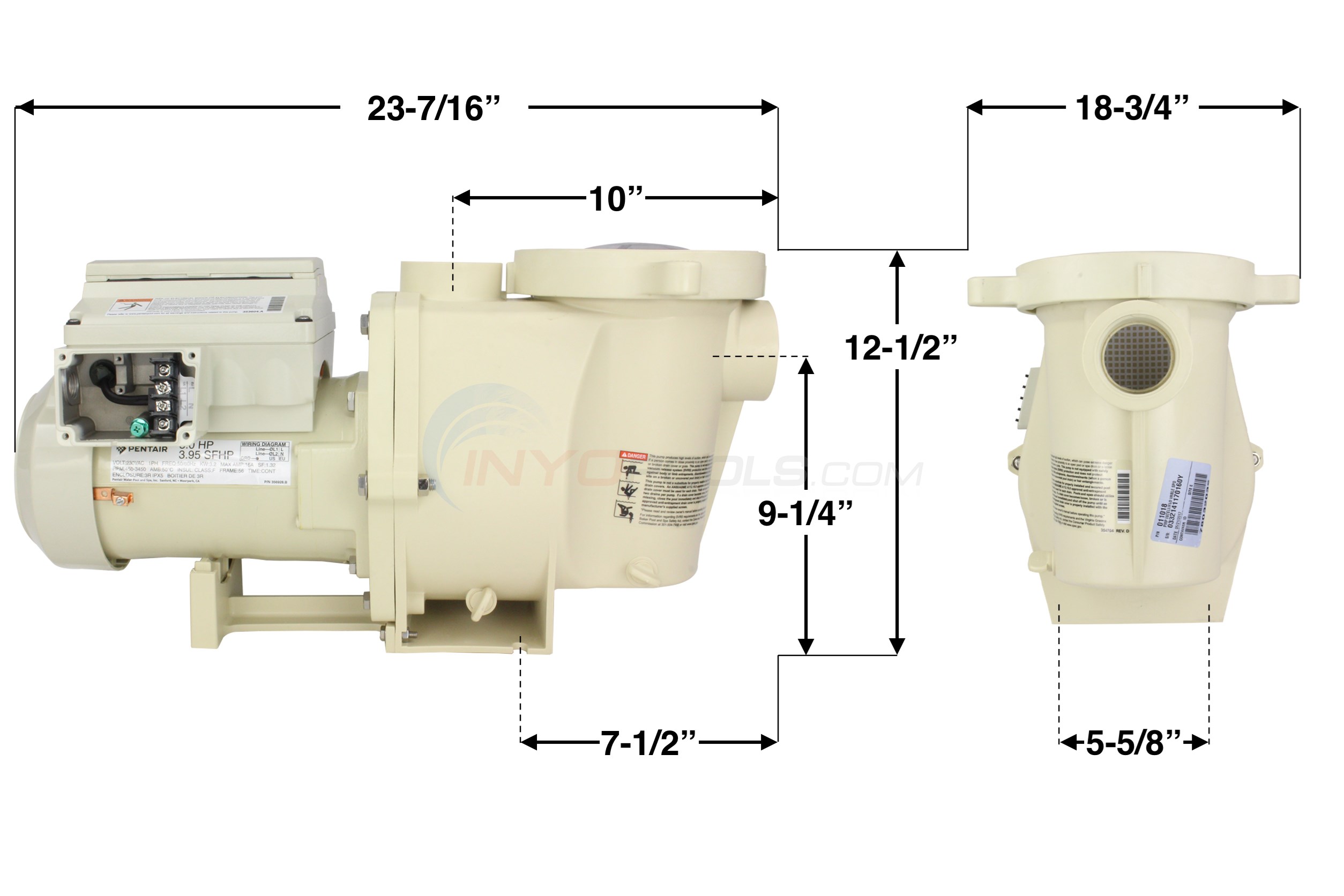 Pentair IntelliFlo Variable Speed Pump - 011018 - INYOPools.com
