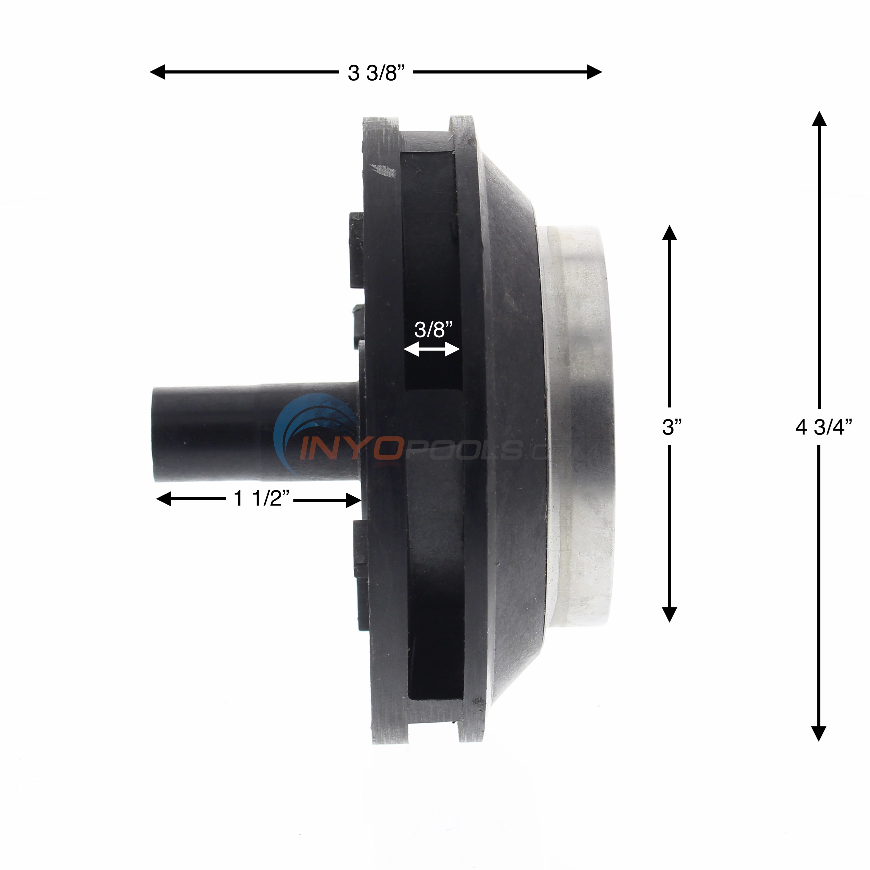 Jacuzzi Inc. Impeller, 3 Hp Jacuzzi (05380506r000) - INYOPools.com