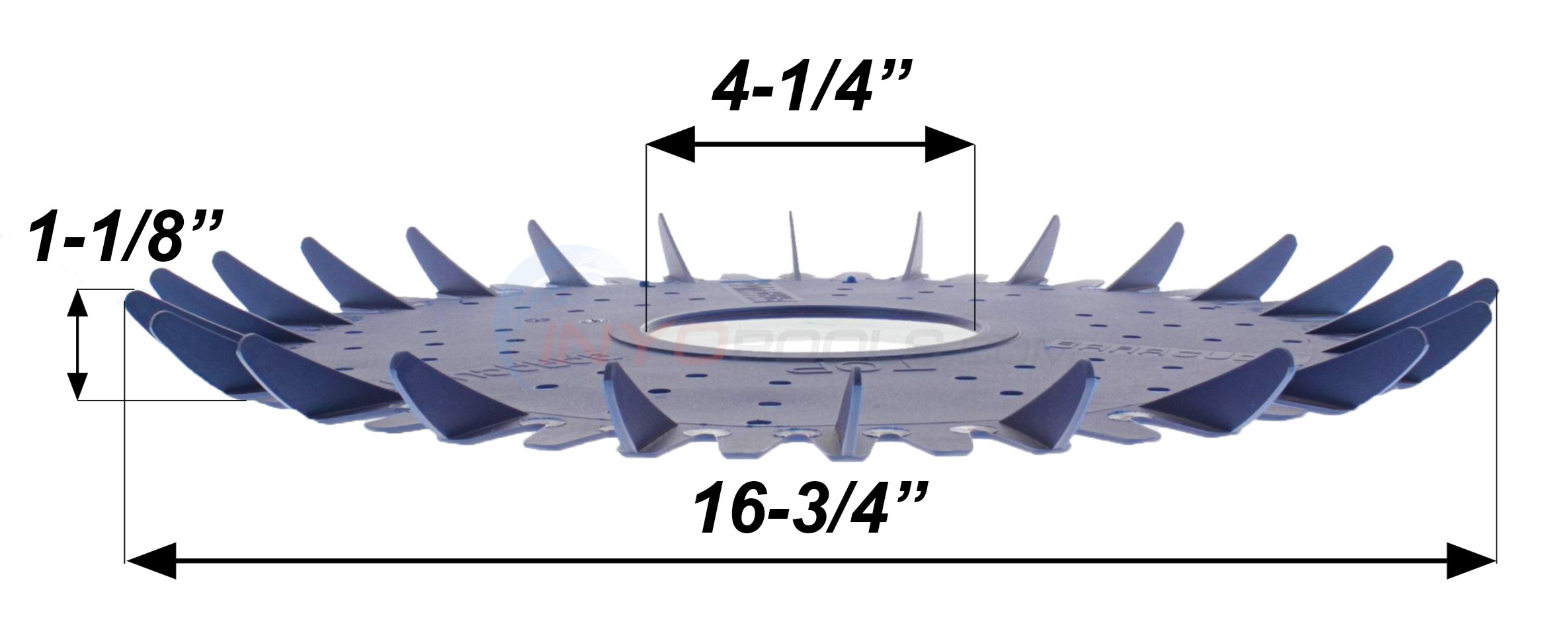 Zodiac G-2 Finned Disc (w70464) - INYOPools.com