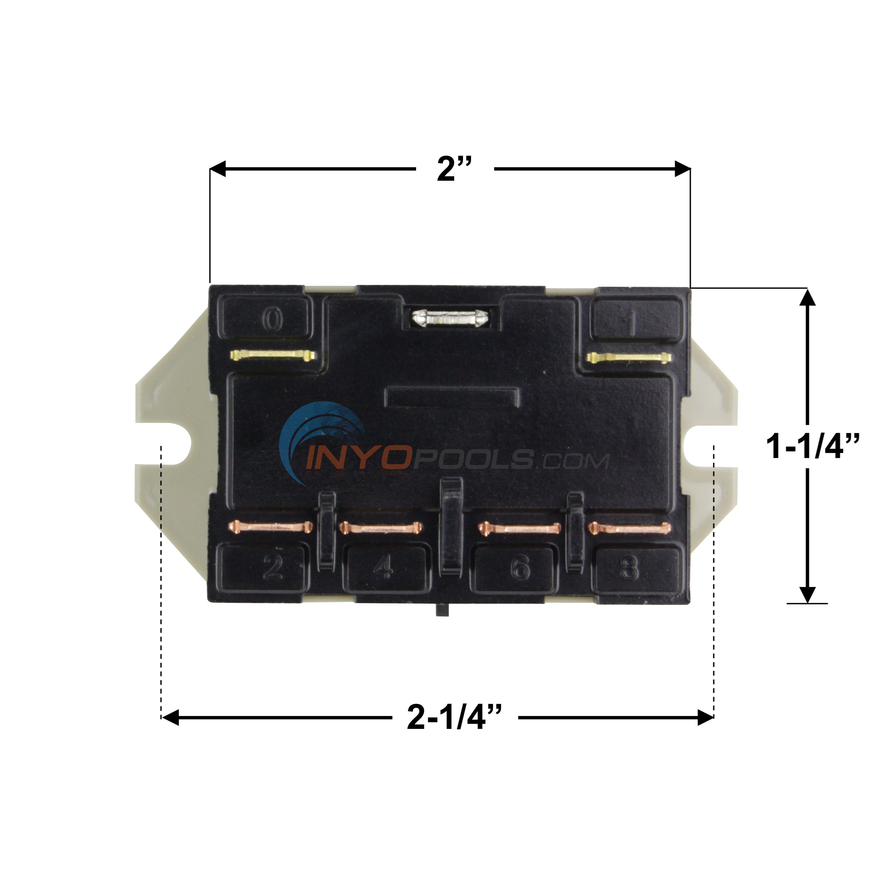 Intermatic Double Pole Single Throw Relay w/ 240V Coil - INYOPools.com