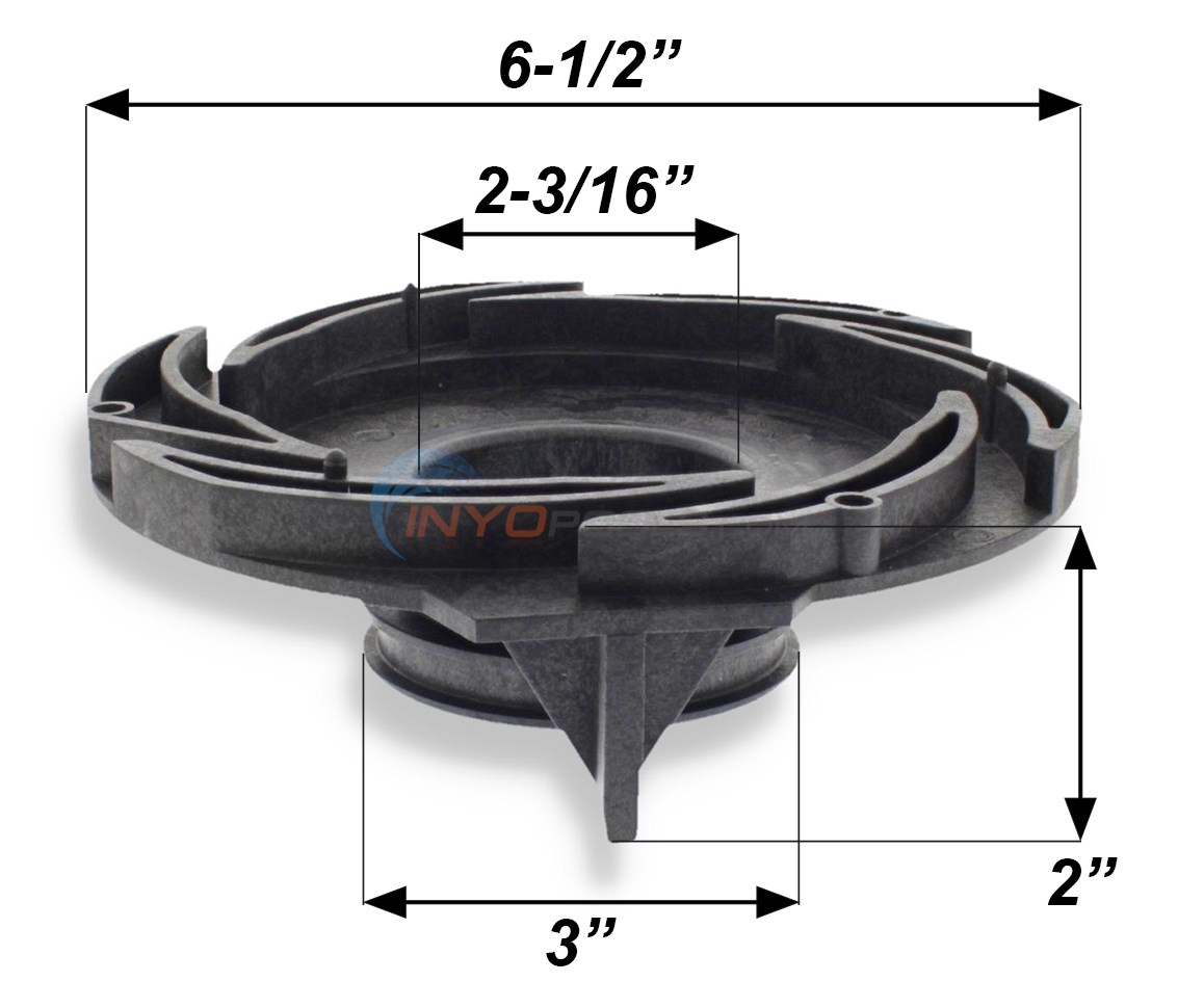 Pentair Pool Pump Diffuser, Compatible with Pinnacle, SuperMax, and ...