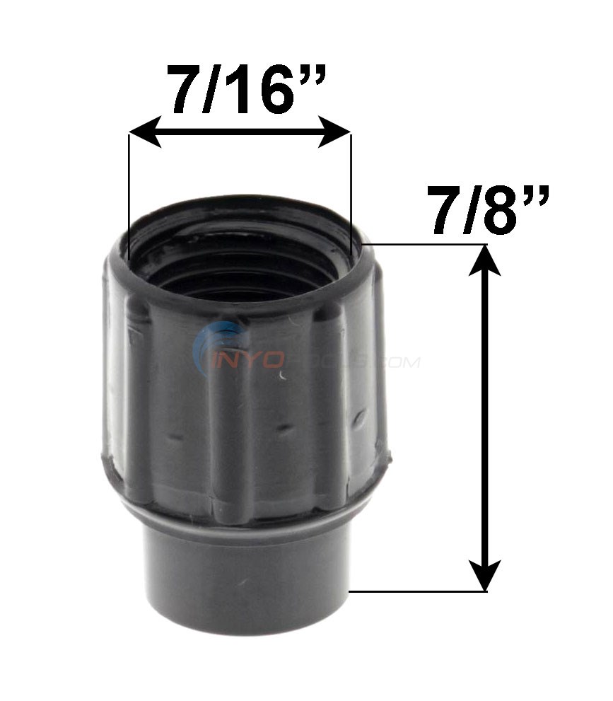 Pentair Nut, Compression 3/8in (r18706) - INYOPools.com