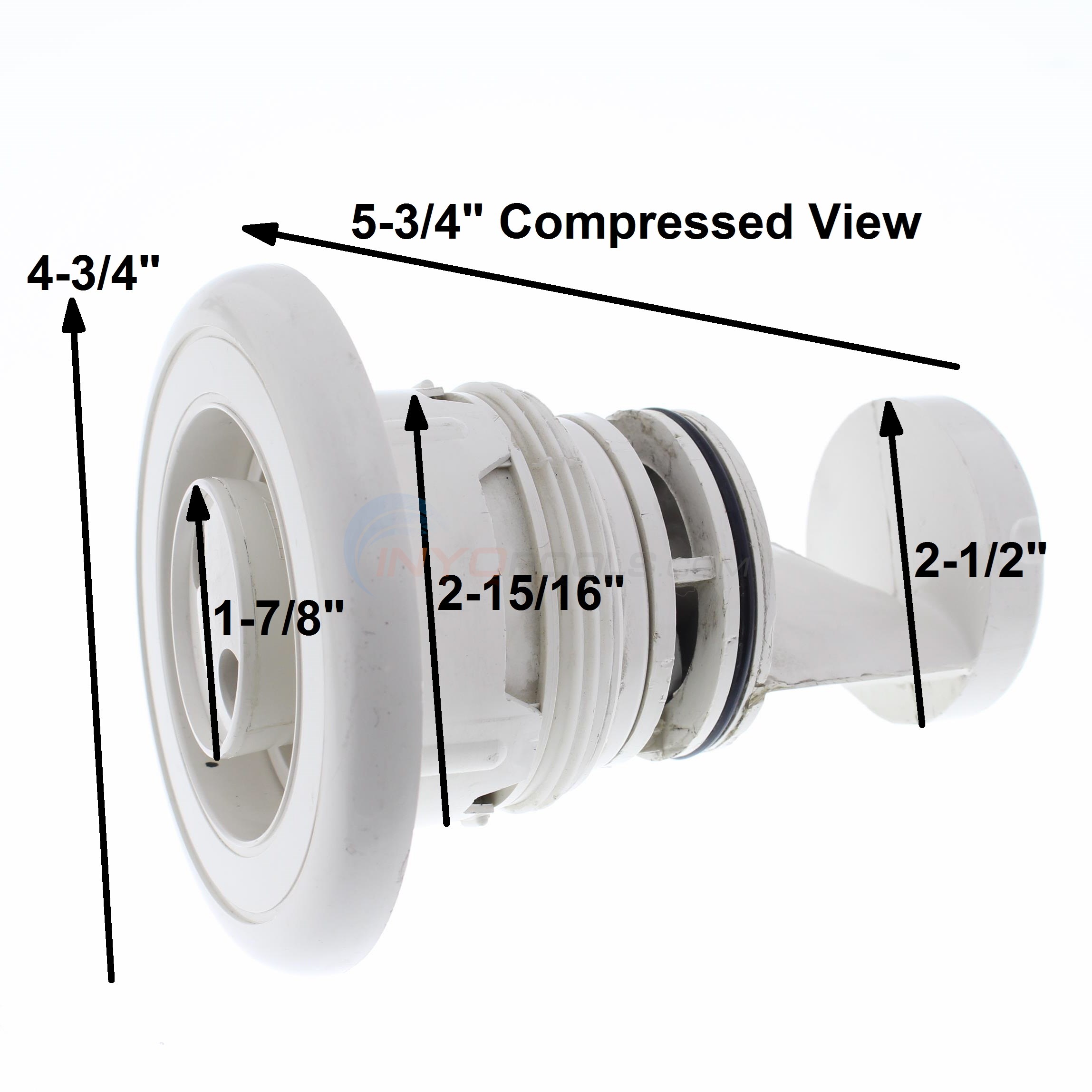Pulsator, Quad-Flo Smooth Face - 212-3130 - INYOPools.com