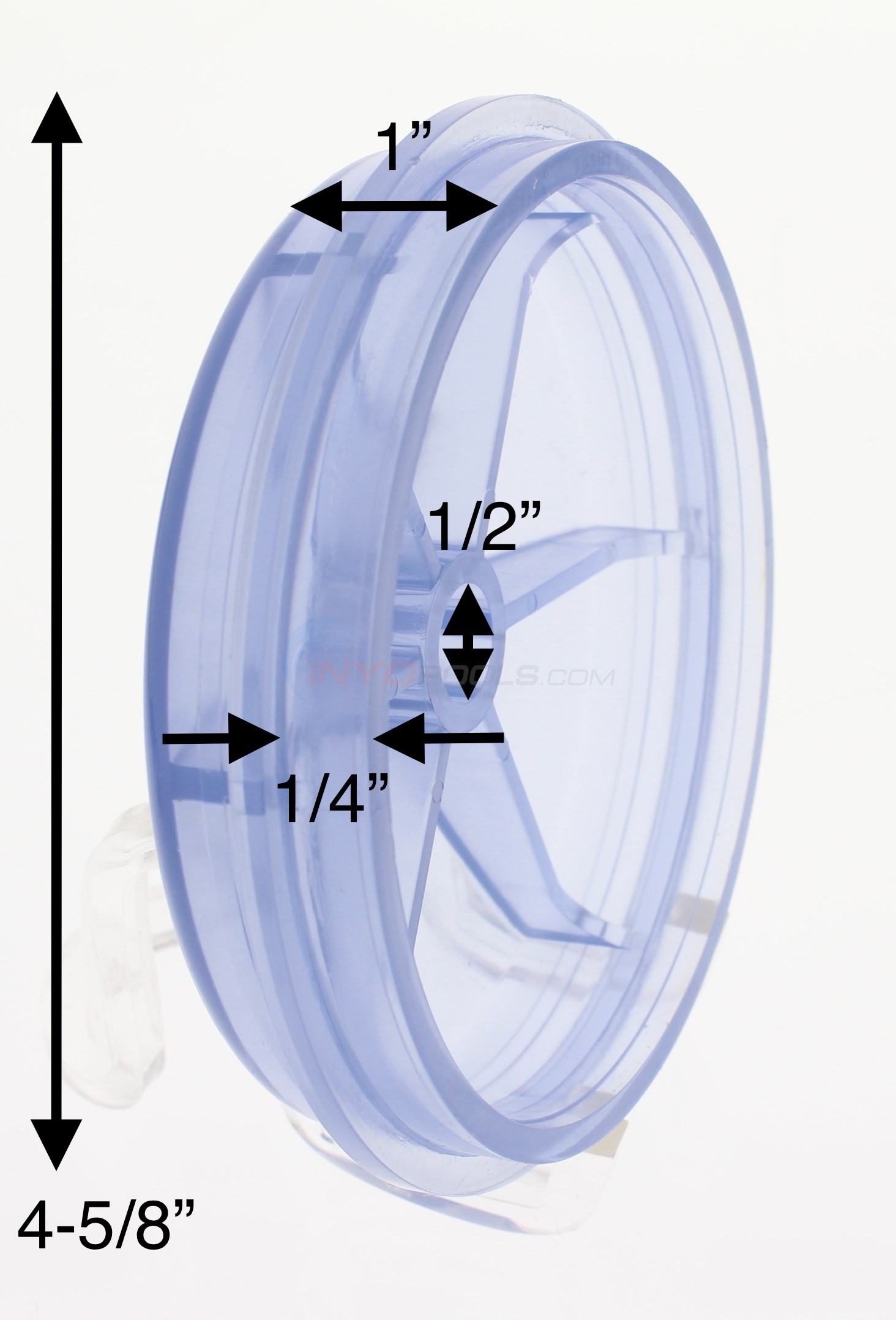 PowerClean Ultra Chlorinator Cover Assy Clear Glass Lid - INYOPools.com