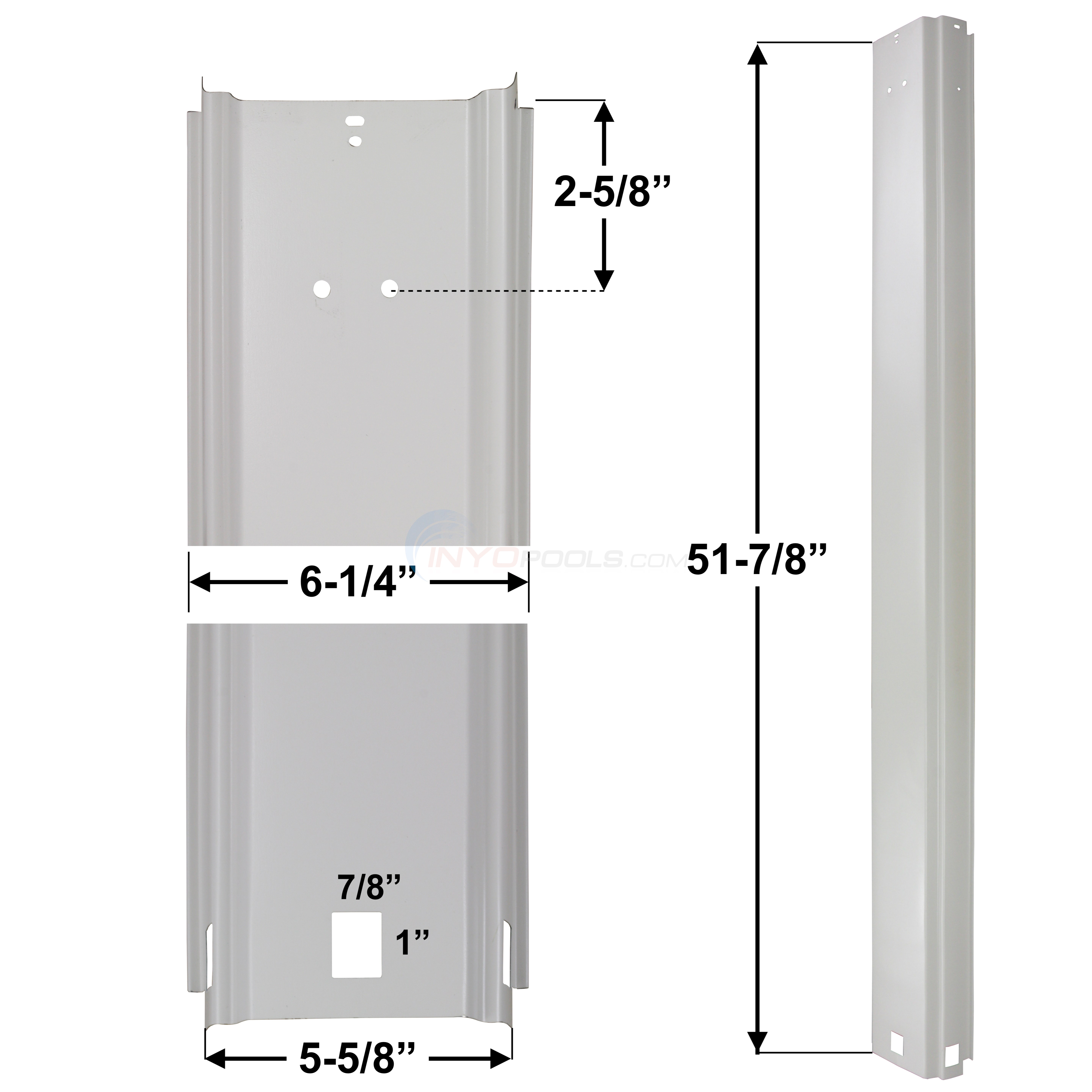 Wilbar Upright 51-3/4" (Single) - 35316 - INYOPools.com