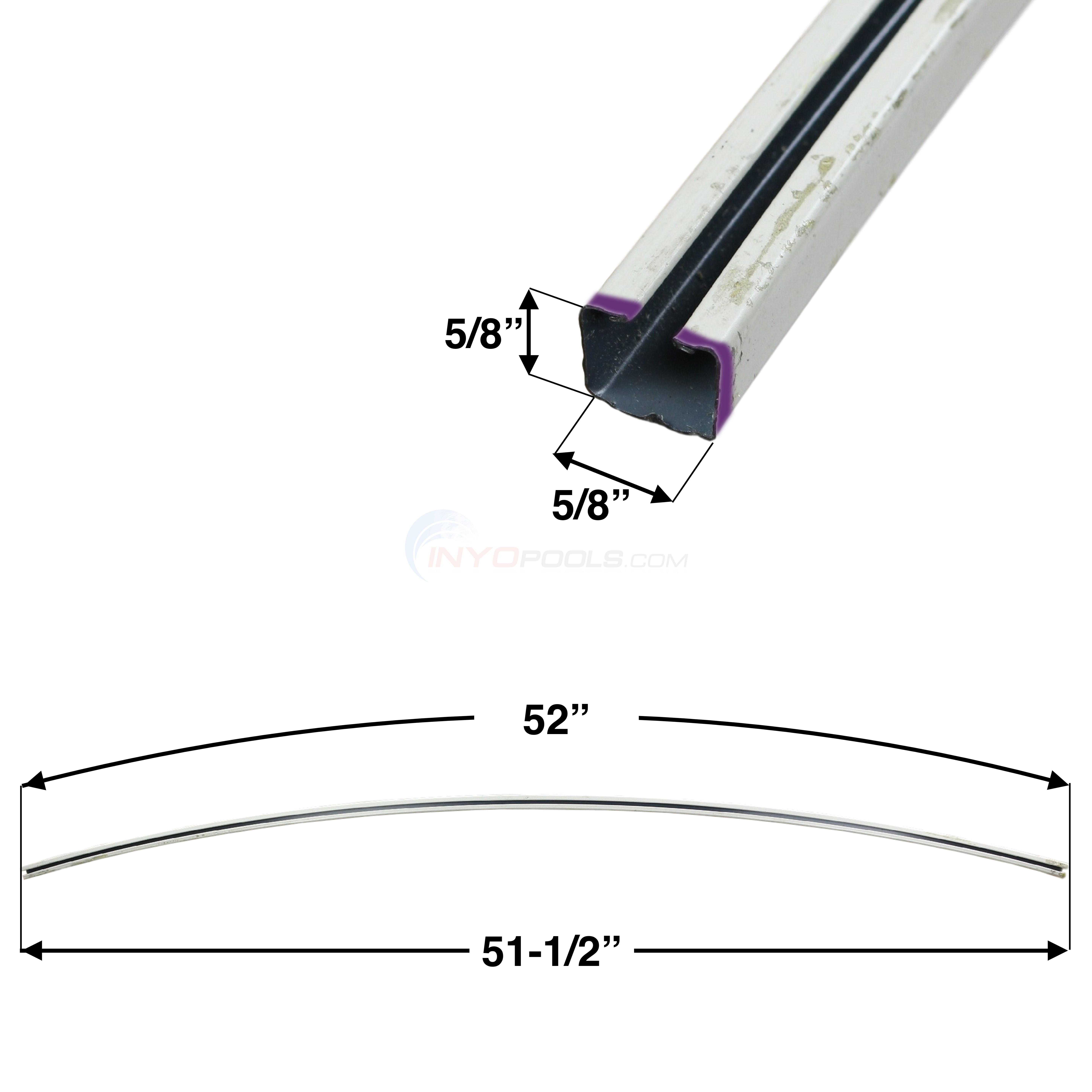 Wilbar Inner Stabilizer 52" (Single) - 35423 - INYOPools.com