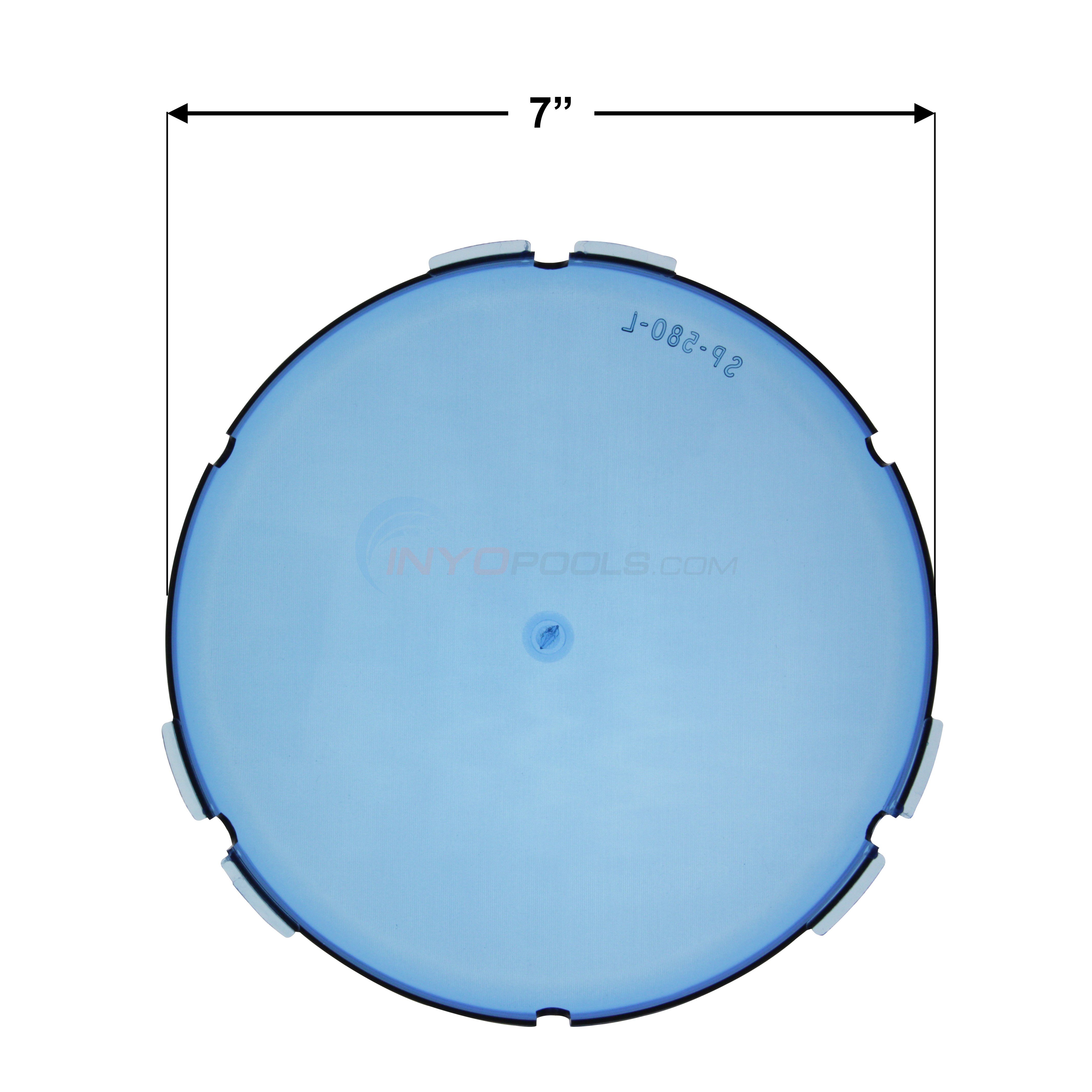 Hayward Light Lens Cover, Light Blue, SP0580LLB - INYOPools.com