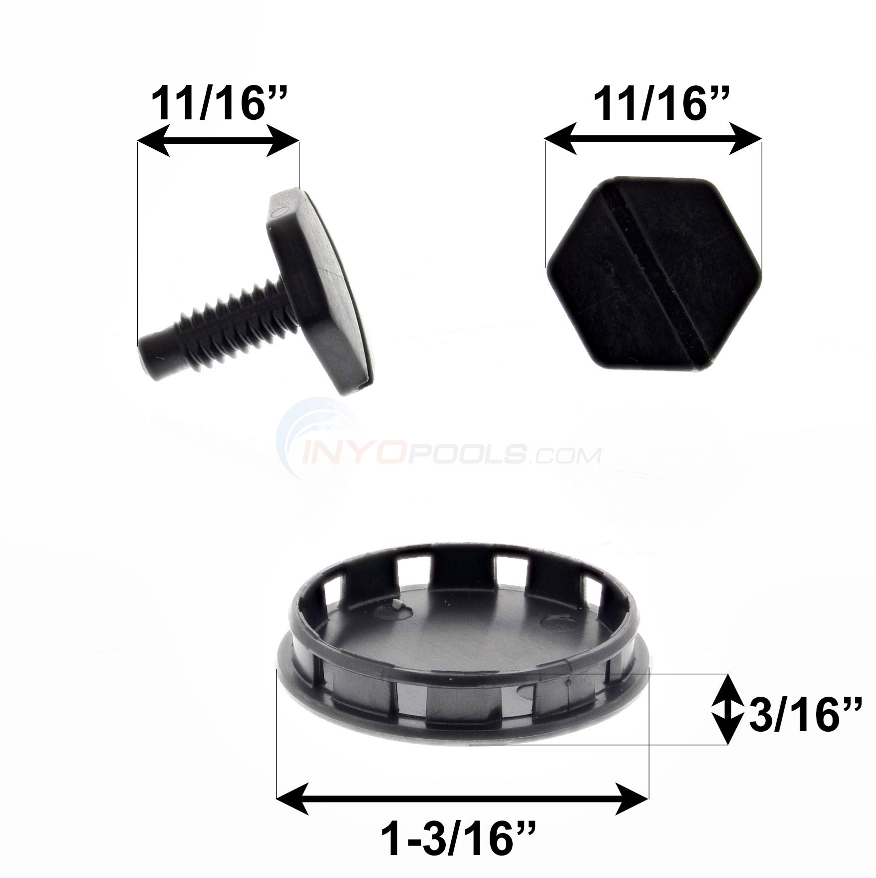 Pentair Wheel Screw Kit - 360254 - INYOPools.com