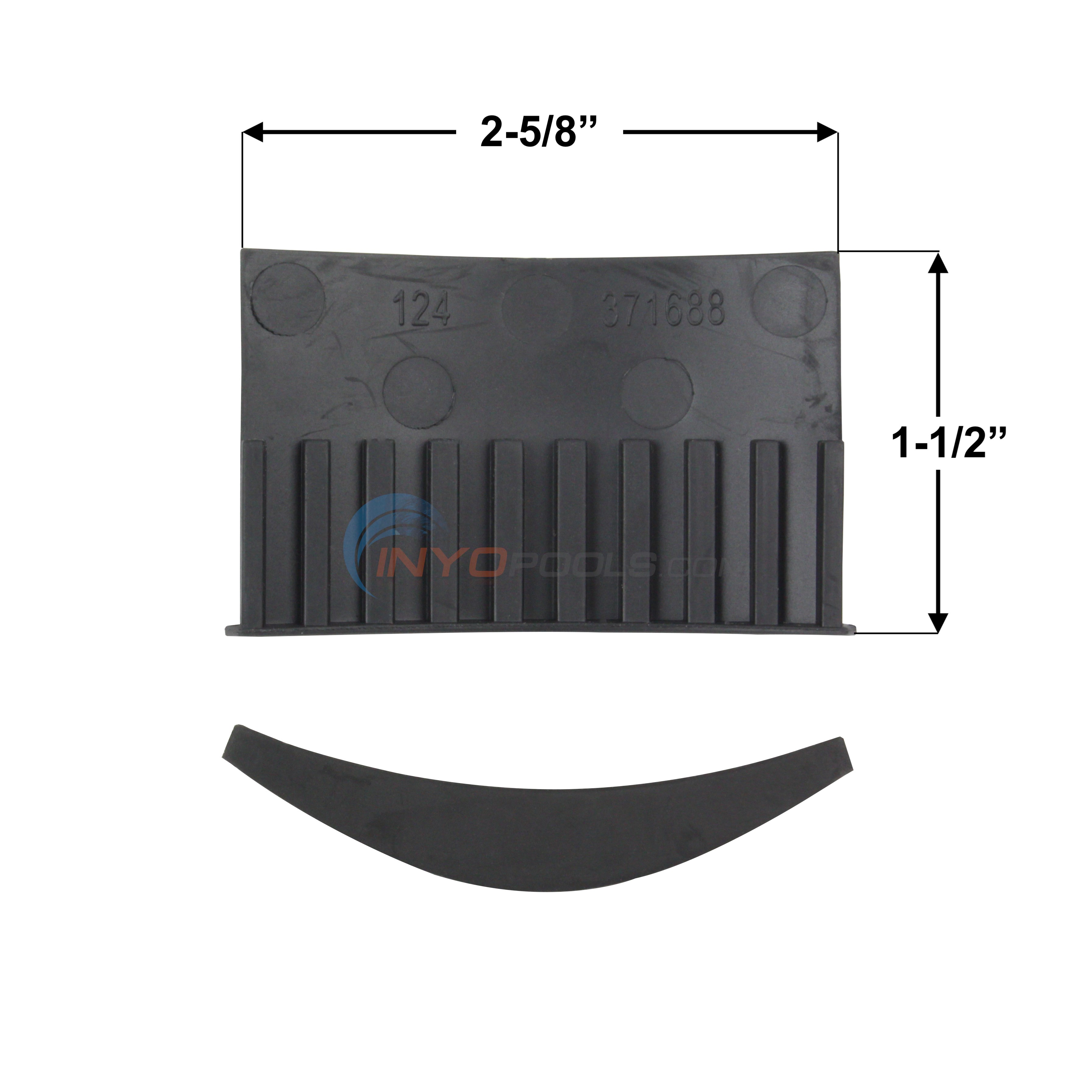 Pentair Wheel Hump Insert Kit - 360274 - INYOPools.com