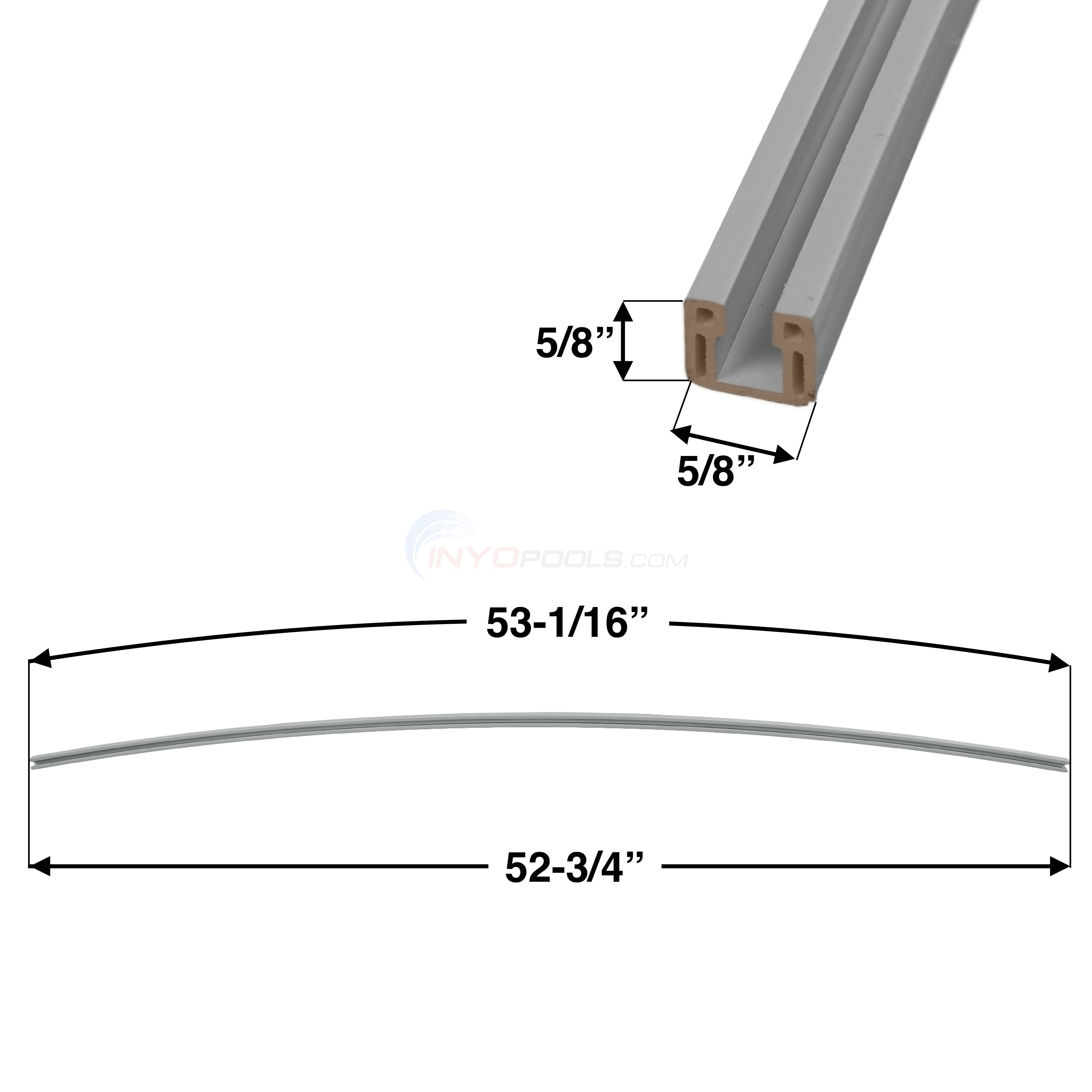 Wilbar Inner Stabilizer 53-1/16" (Single) - 36909 - INYOPools.com
