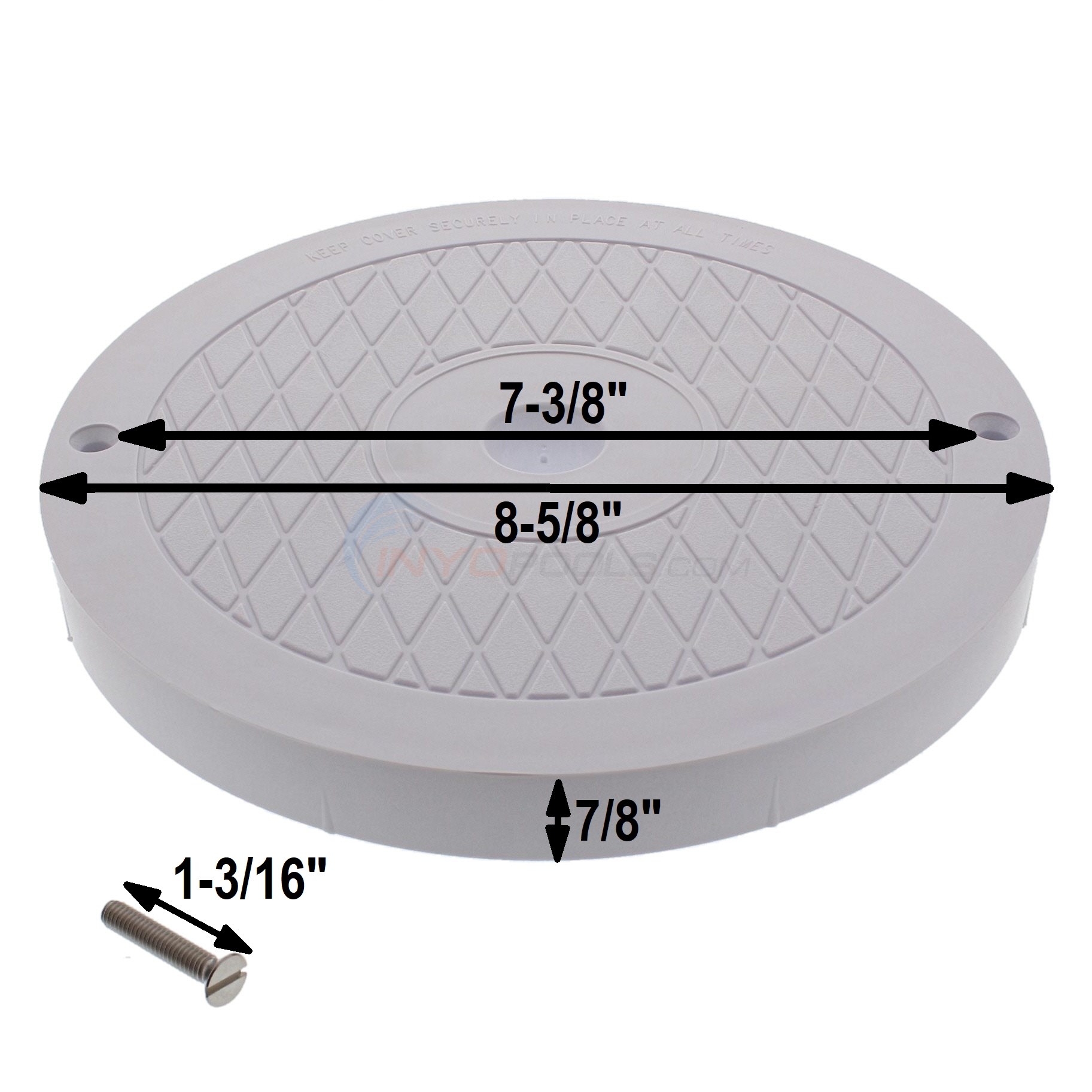 Hayward Cover, Skimmer Round - SPX1084R - INYOPools.com