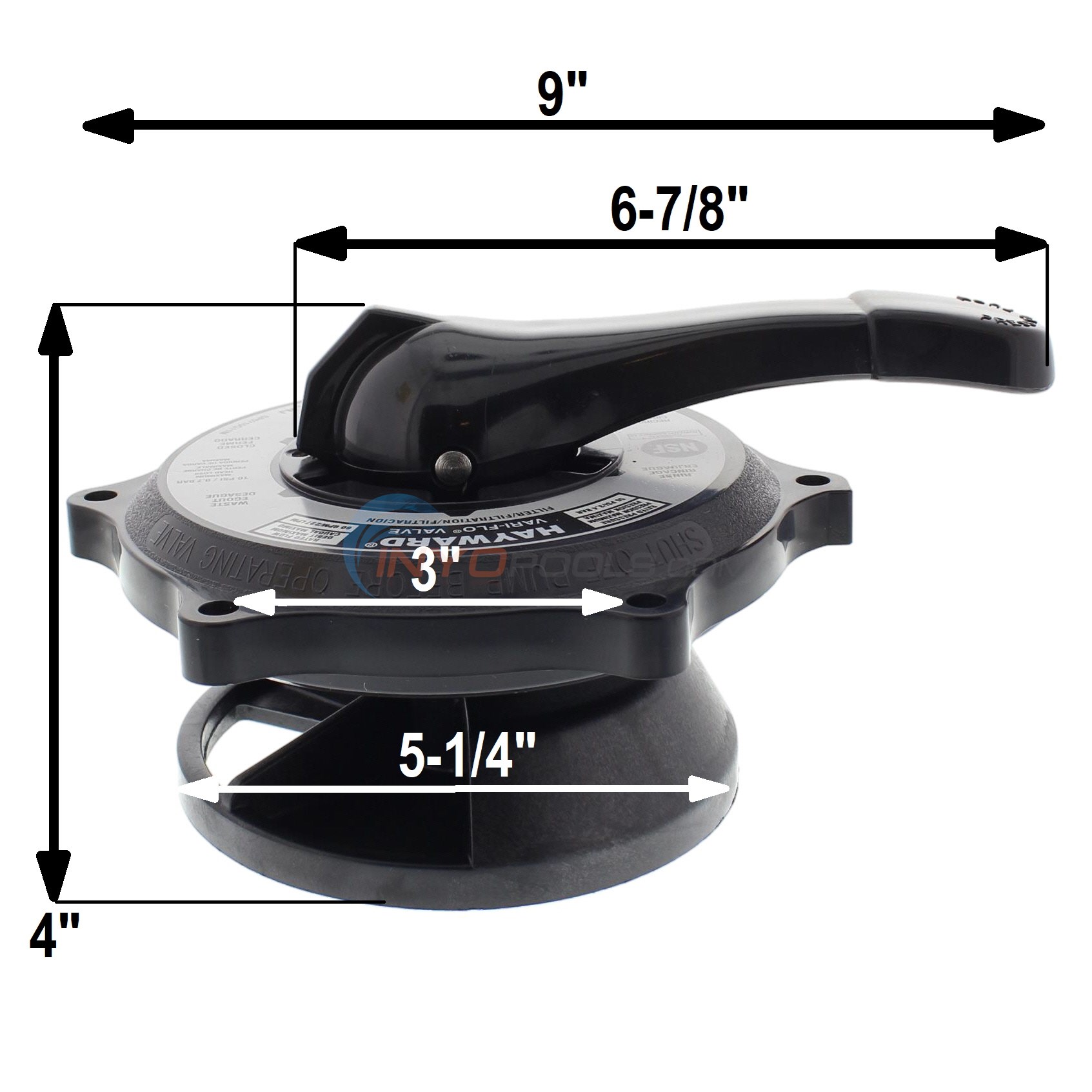 Key Cover and Handle Assembly Compatible with Hayward SP0710 Multiport ...