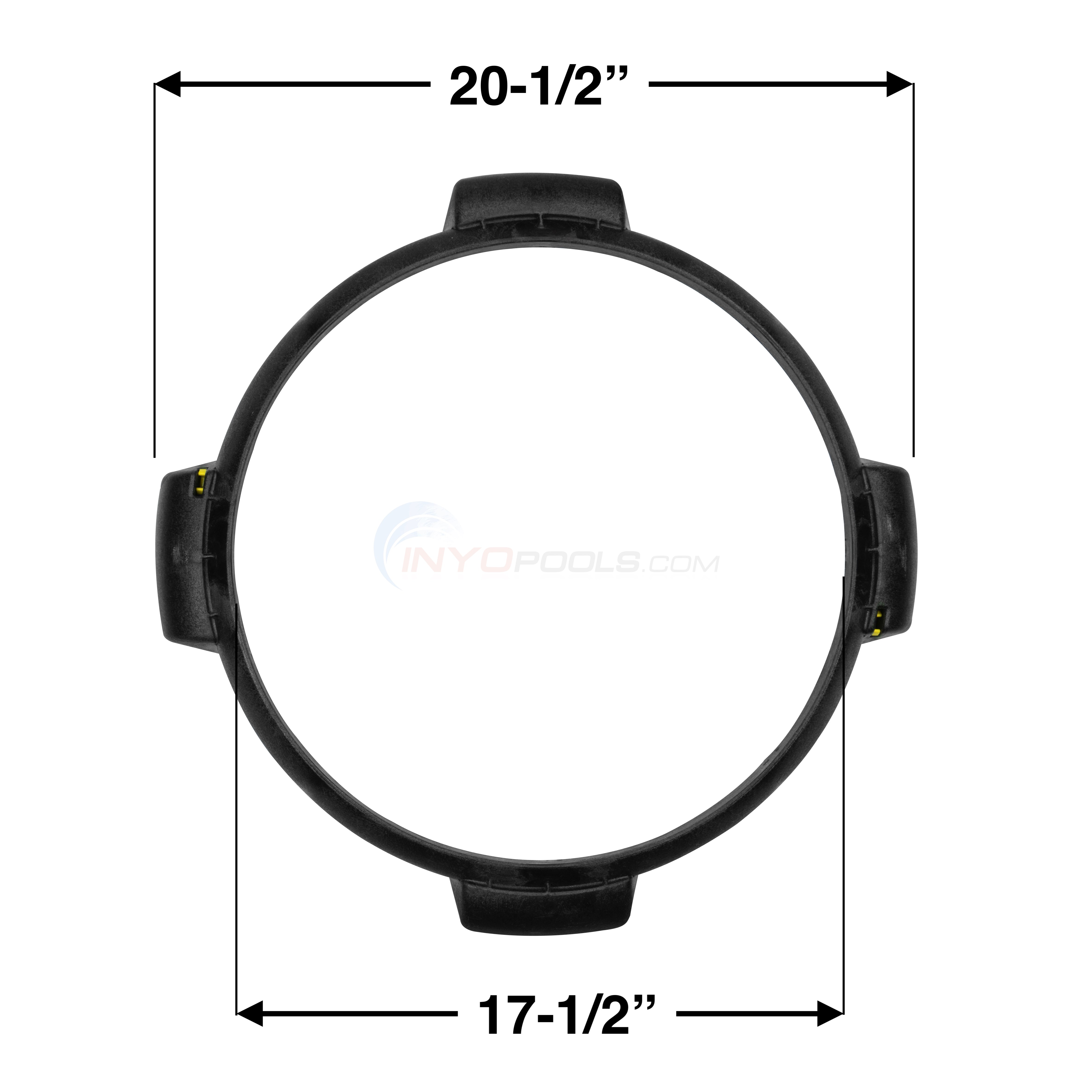 Waterway Clearwater II Filter Lock Nut with Tabs - 550-2060 - INYOPools.com