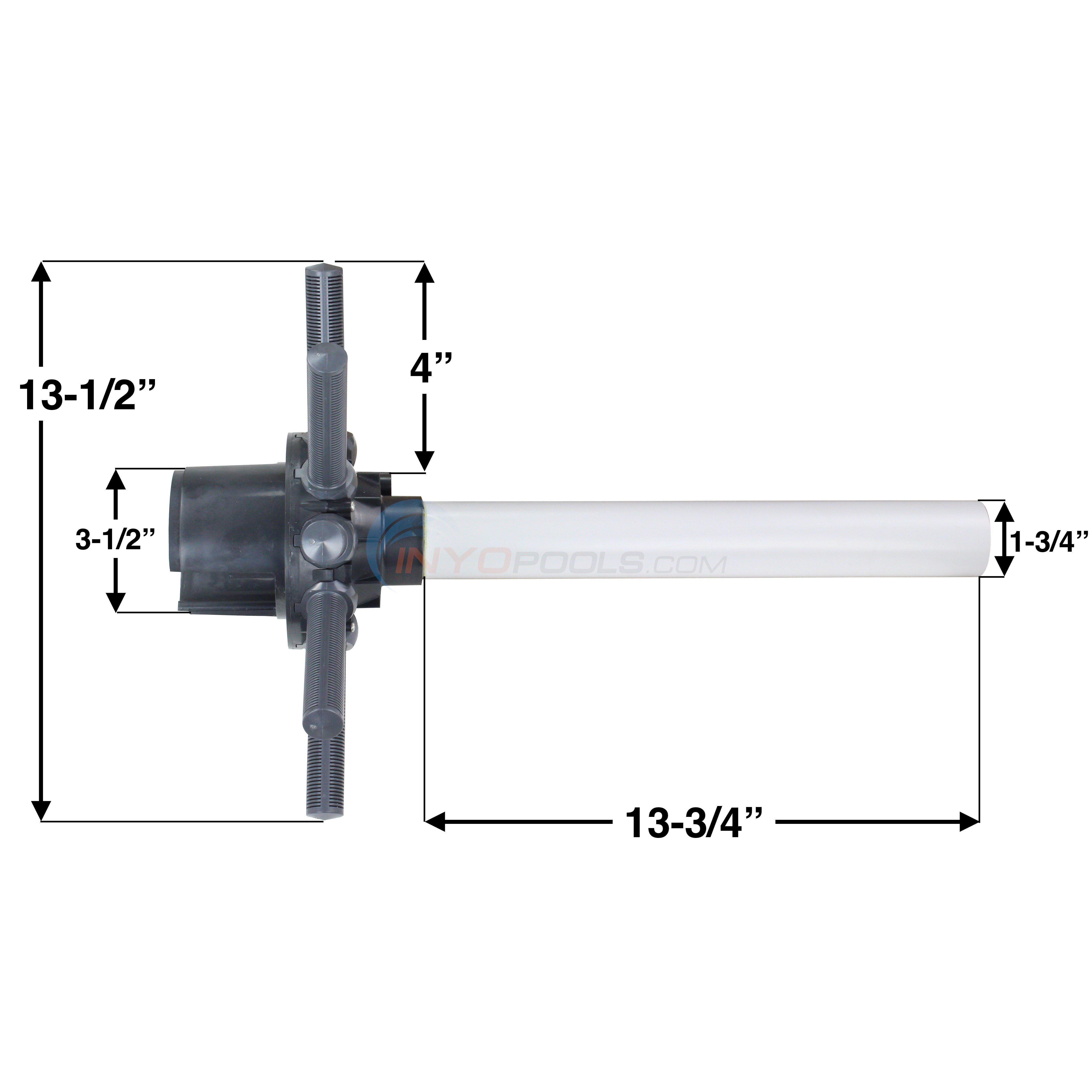 Hayward Lateral Assembly with Center Pipe - SWX236DA2 - INYOPools.com