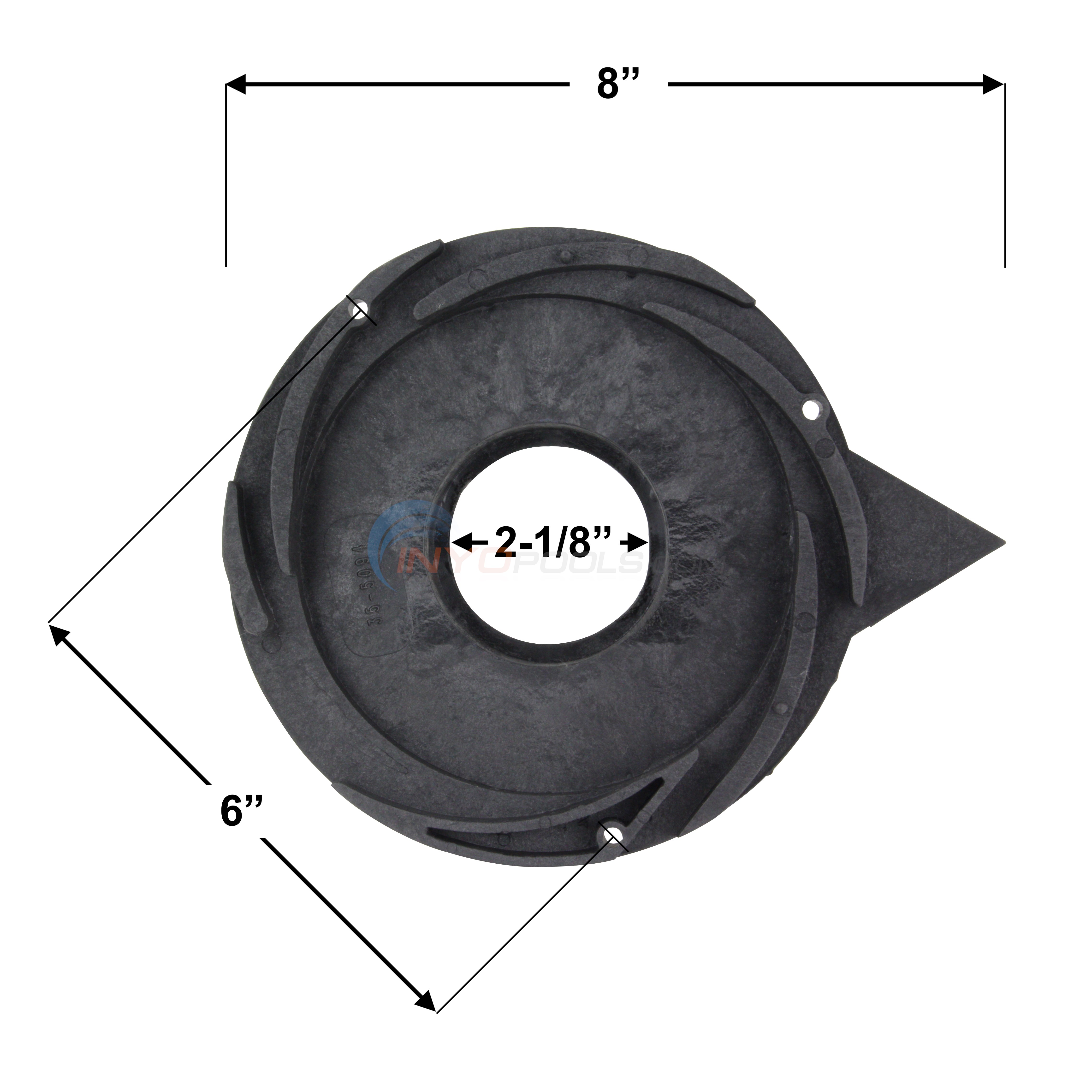 Pentair PacFab Challenger Diffuser, CHII-Series Pump, 2.0HP Full Rate ...