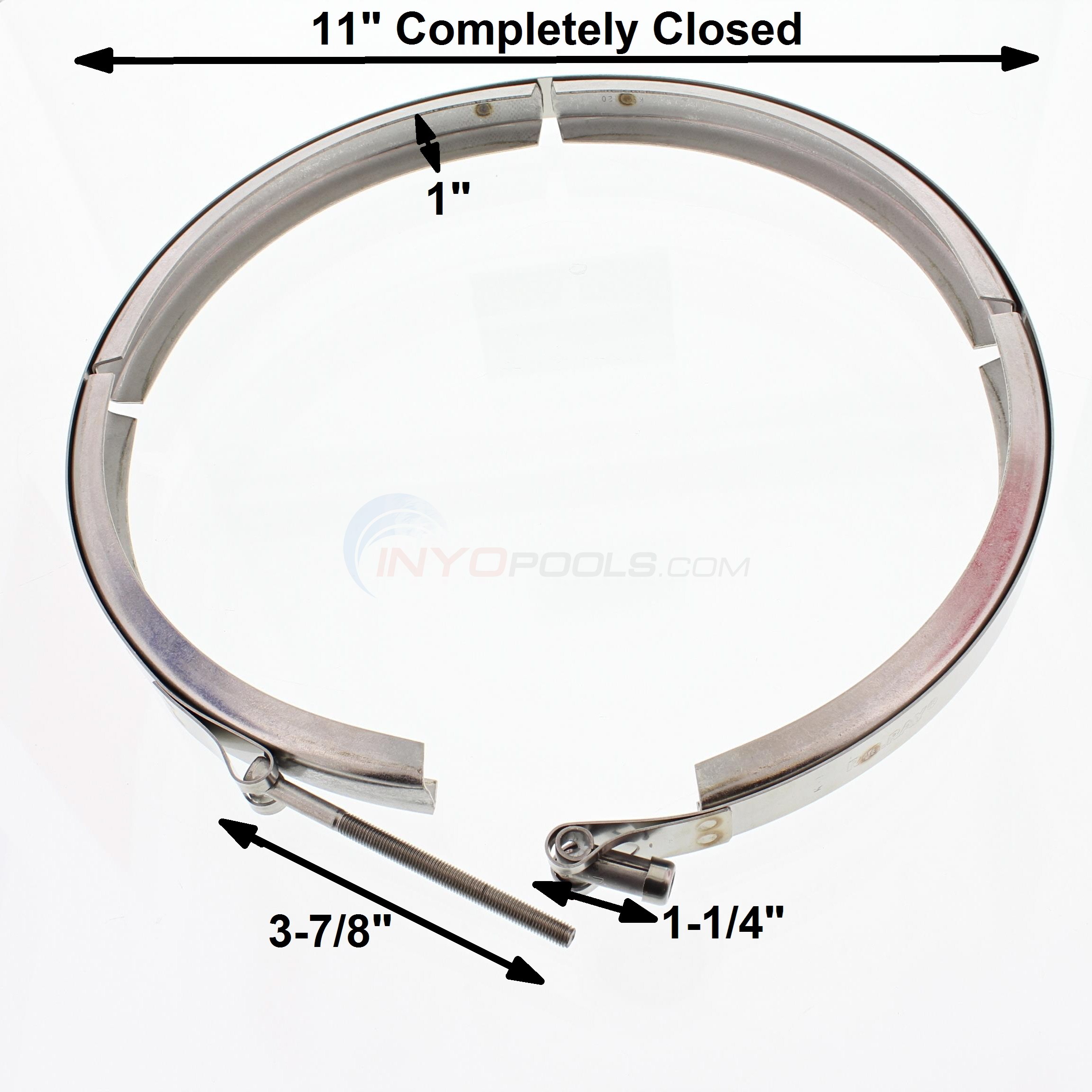 Pentair Sta-Rite Pump Housing V Clamp Assembly - C19-37A - INYOPools.com