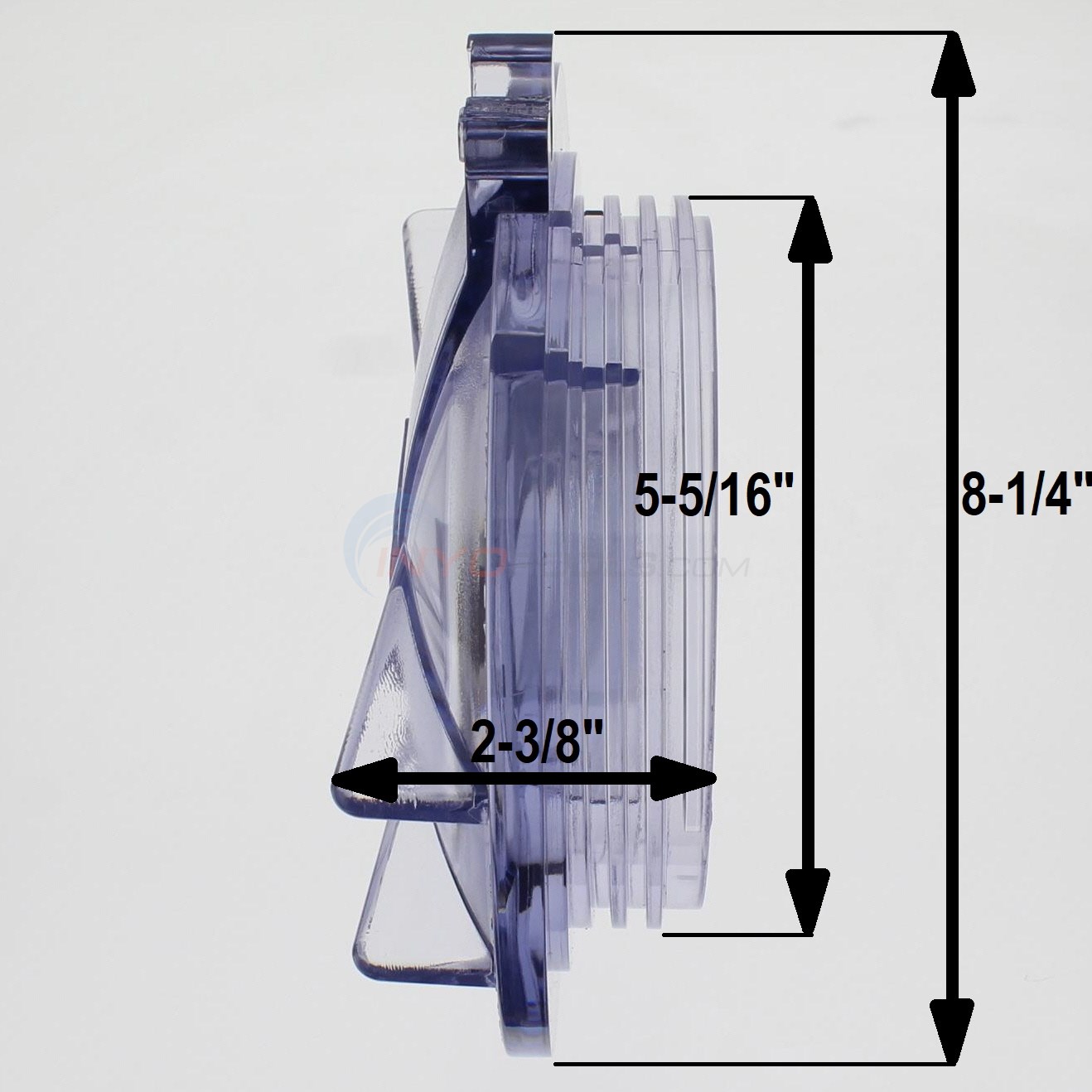 Hayward Super II Pump Strainer Cover, Clear - SPX3000D - INYOPools.com