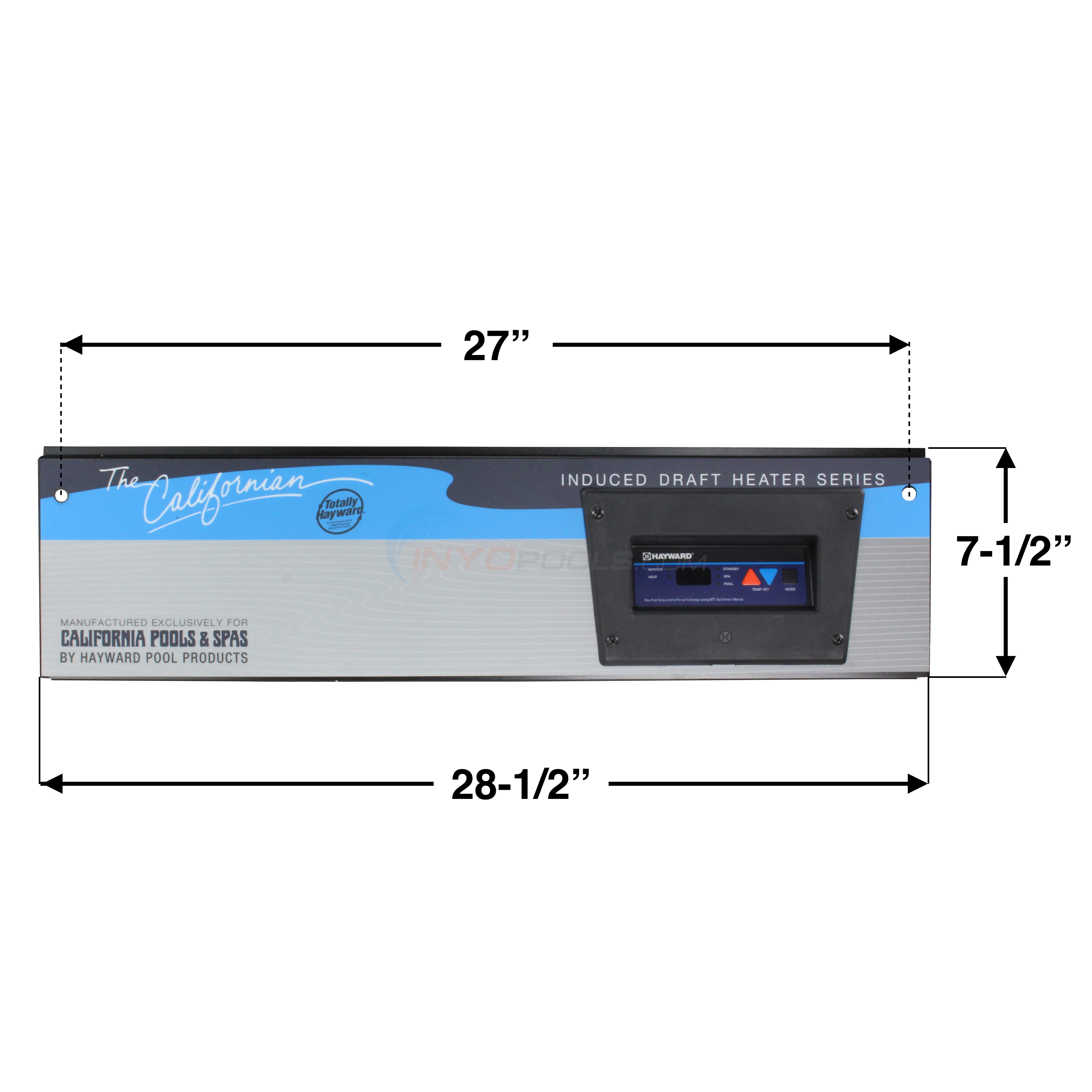 Hayward Panel/bezel Asy, H400idl2cal (idxl2pba1931) - INYOPools.com