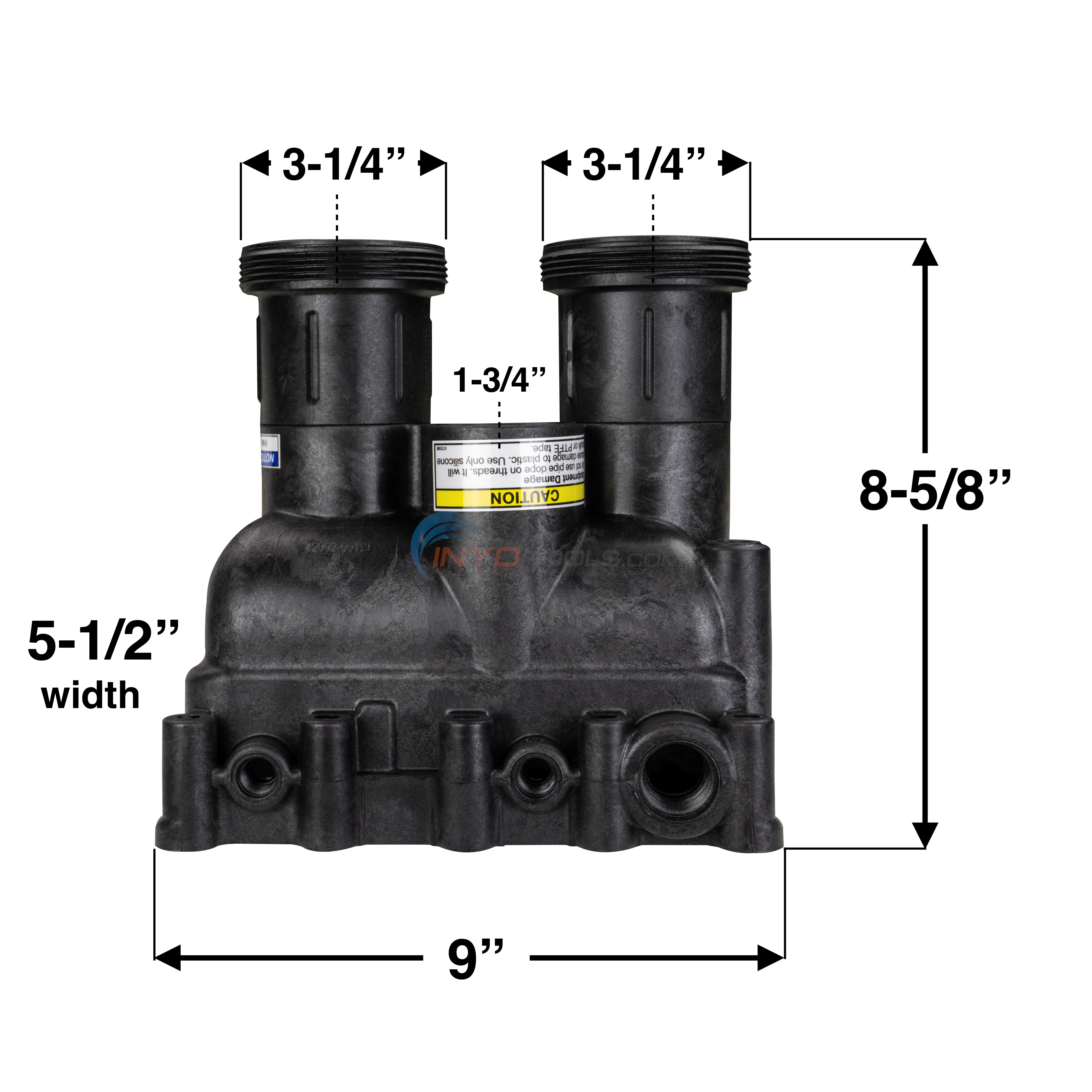 Pentair Manifold Kit for MasterTemp and Max-E-Therm 400 - 77707-0016 ...