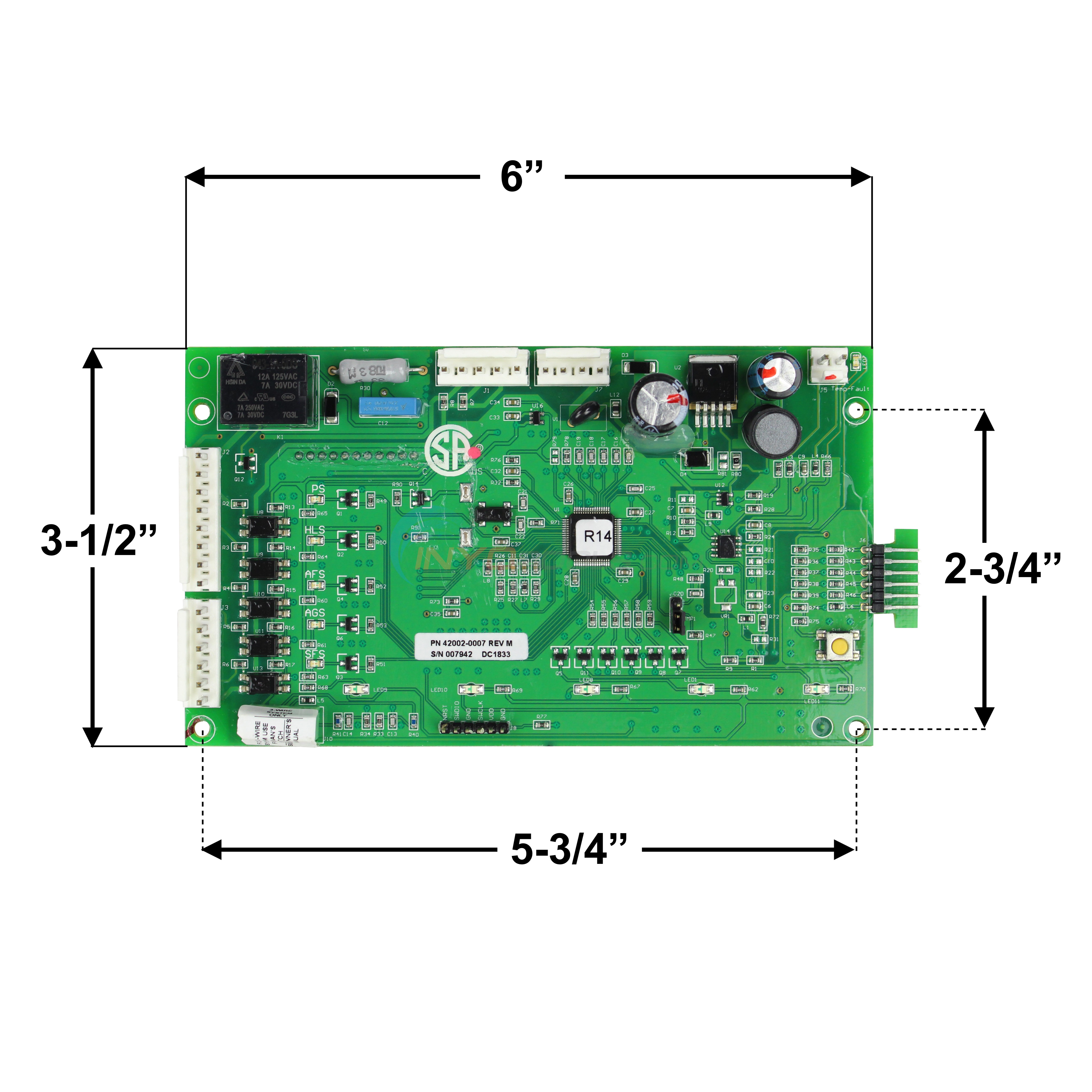Pentair Control Board Kit Basic - 42002-0007S replaced by 461105 ...