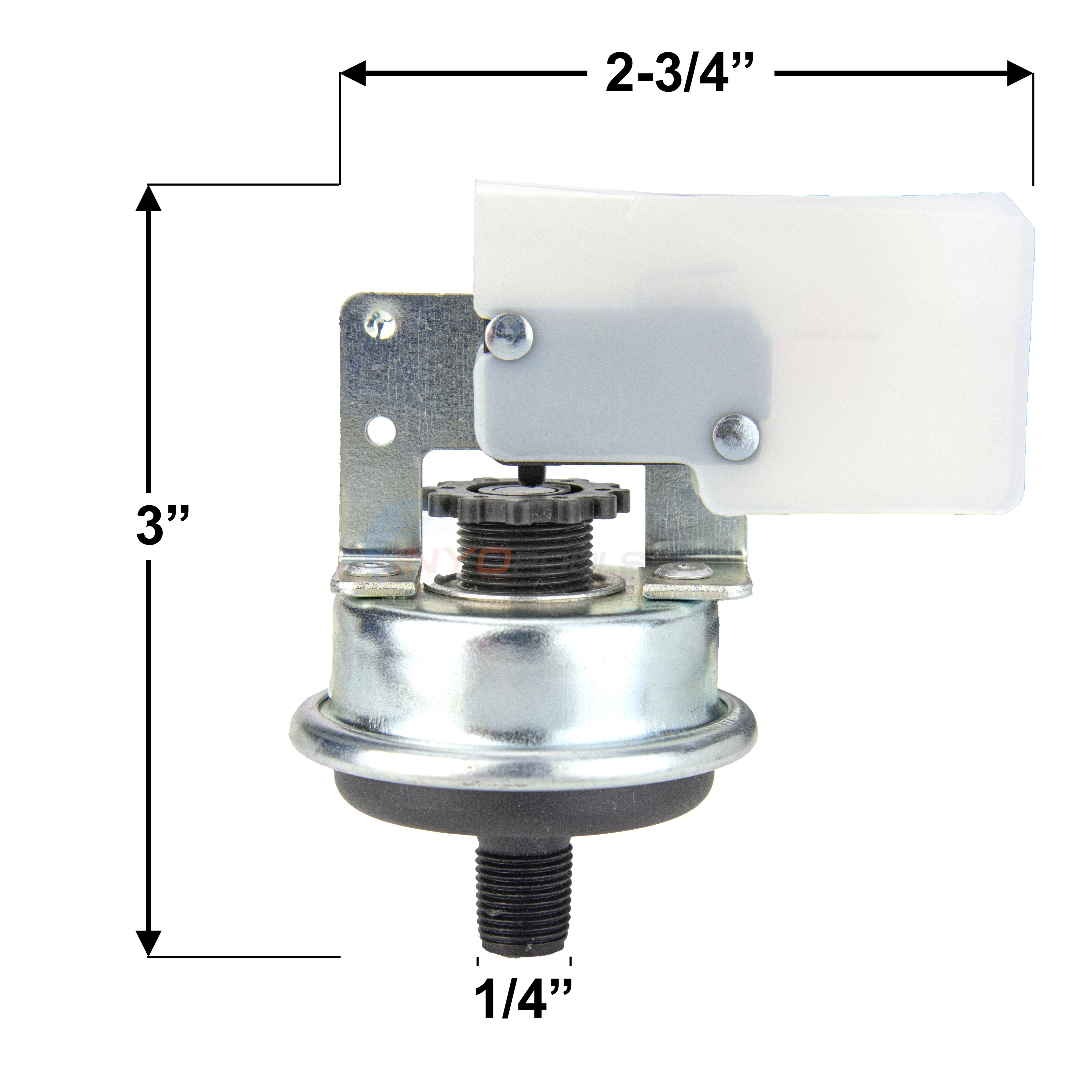 Pressure Switch, SPST, 25A, 1/8"NPT,Plastic - 3029P - INYOPools.com