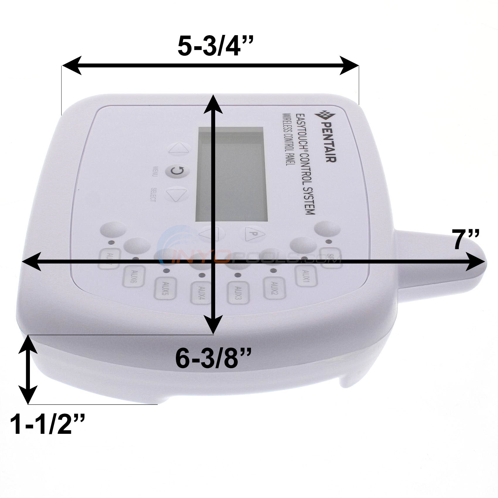 Pentair® EasyTouch® Wireless Remote - 8 Auxiliary Circuits - 520692 ...