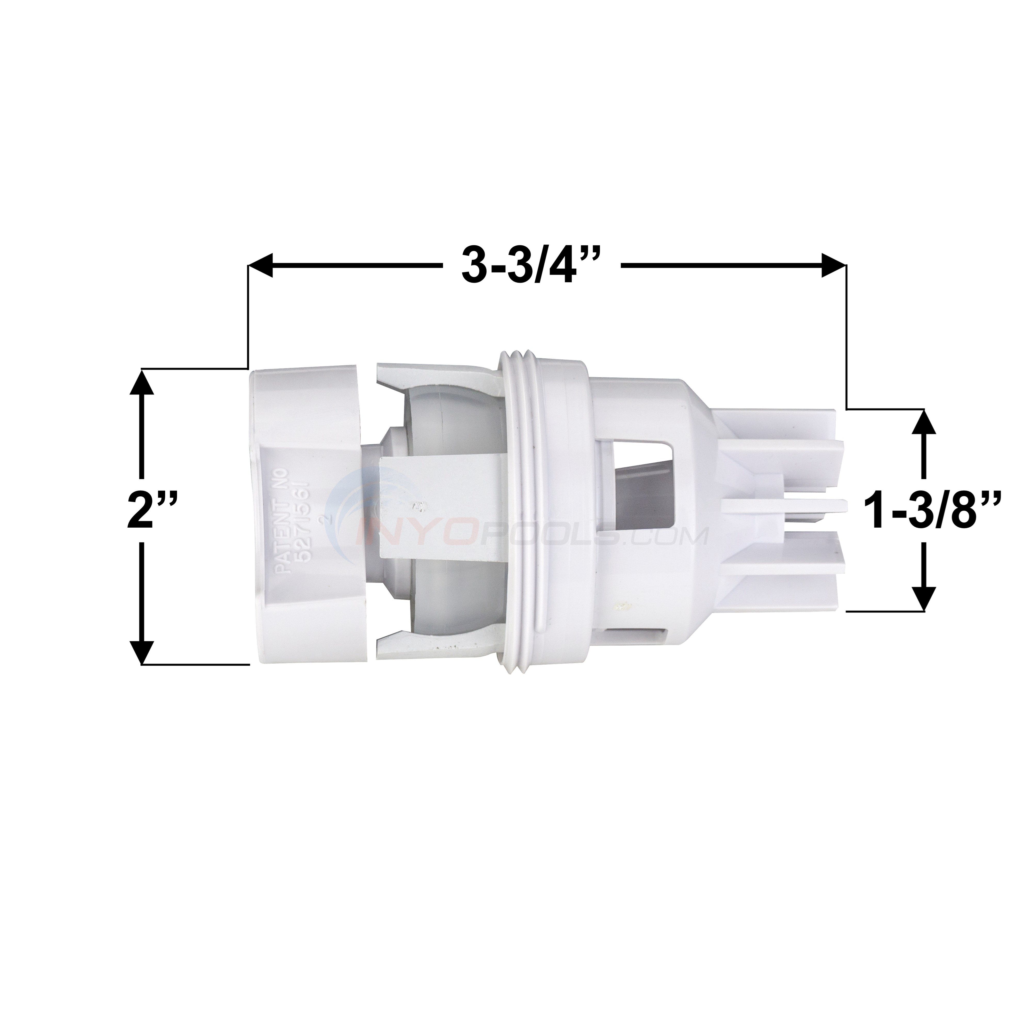 Hayward Nozzle Assy., Pulse-flo Rotating Wg (sp1436pakb) - INYOPools.com