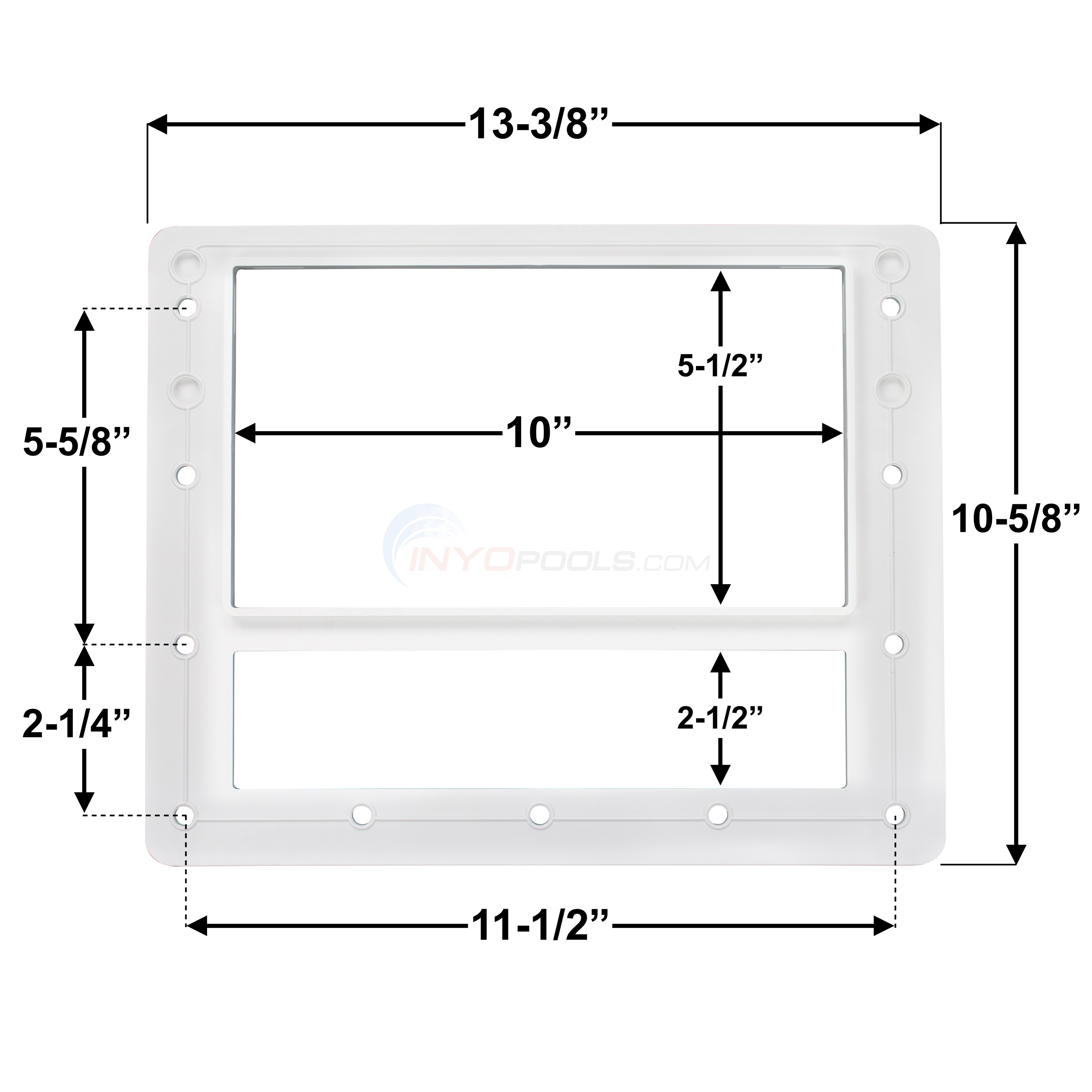 Hydra Pools Aqua Genie Faceplate - HG105 - INYOPools.com