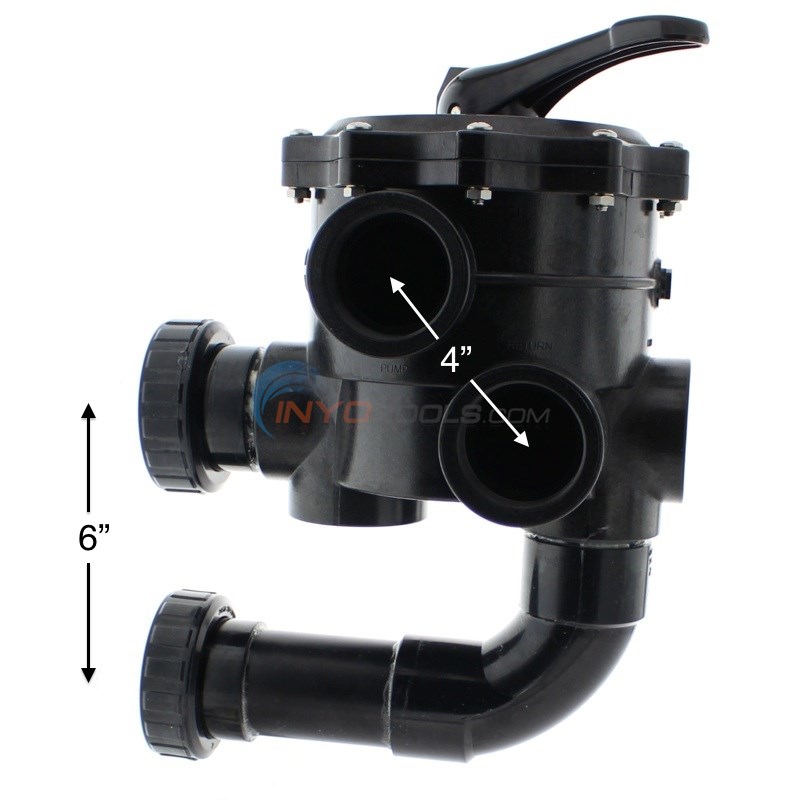 CMP Multiport Valve for 2" Side Mount Hayward Filters, Vari-Flo, Pro ...