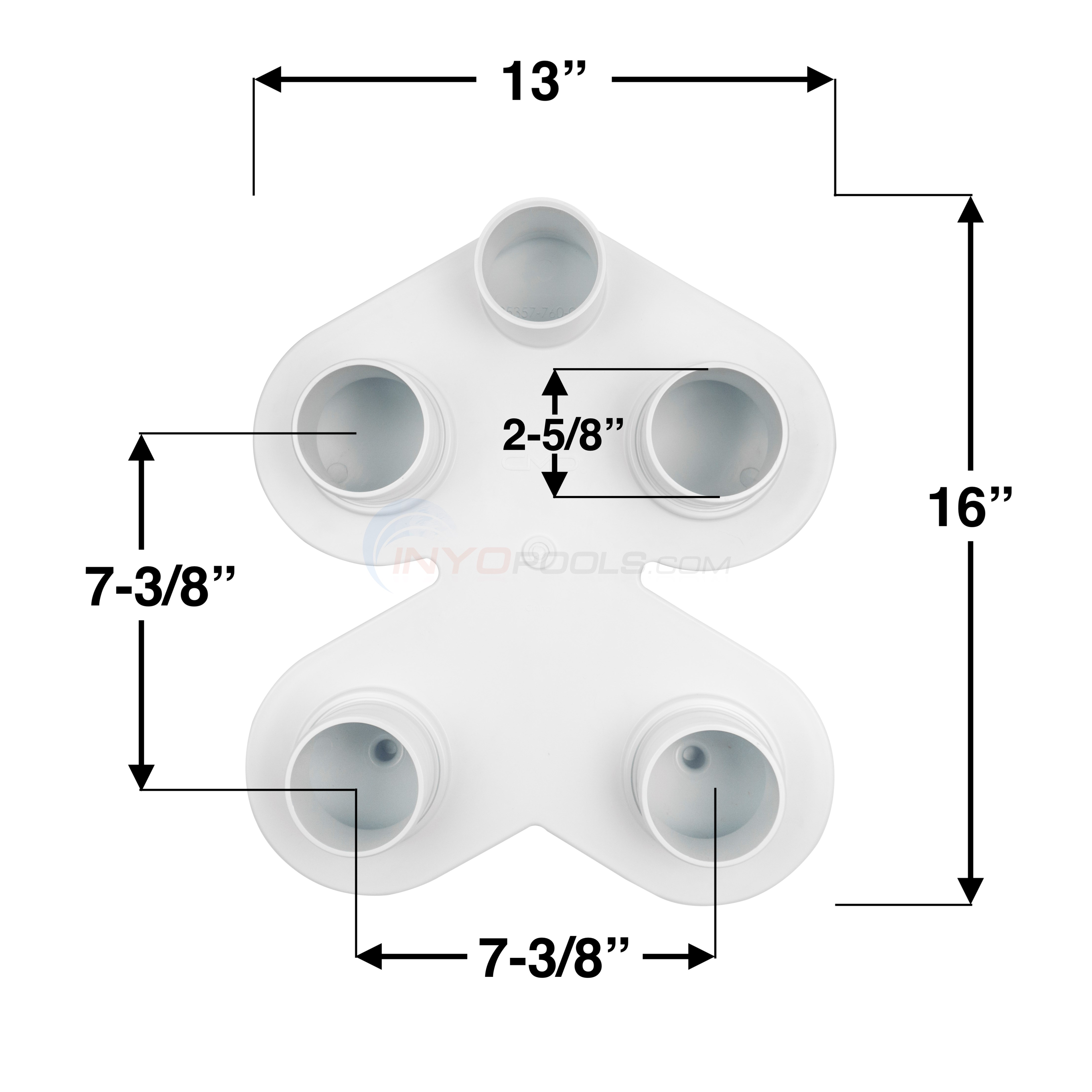 CMP Top Manifold Assembly Compatible with Hayward - CX3030C - INYOPools.com