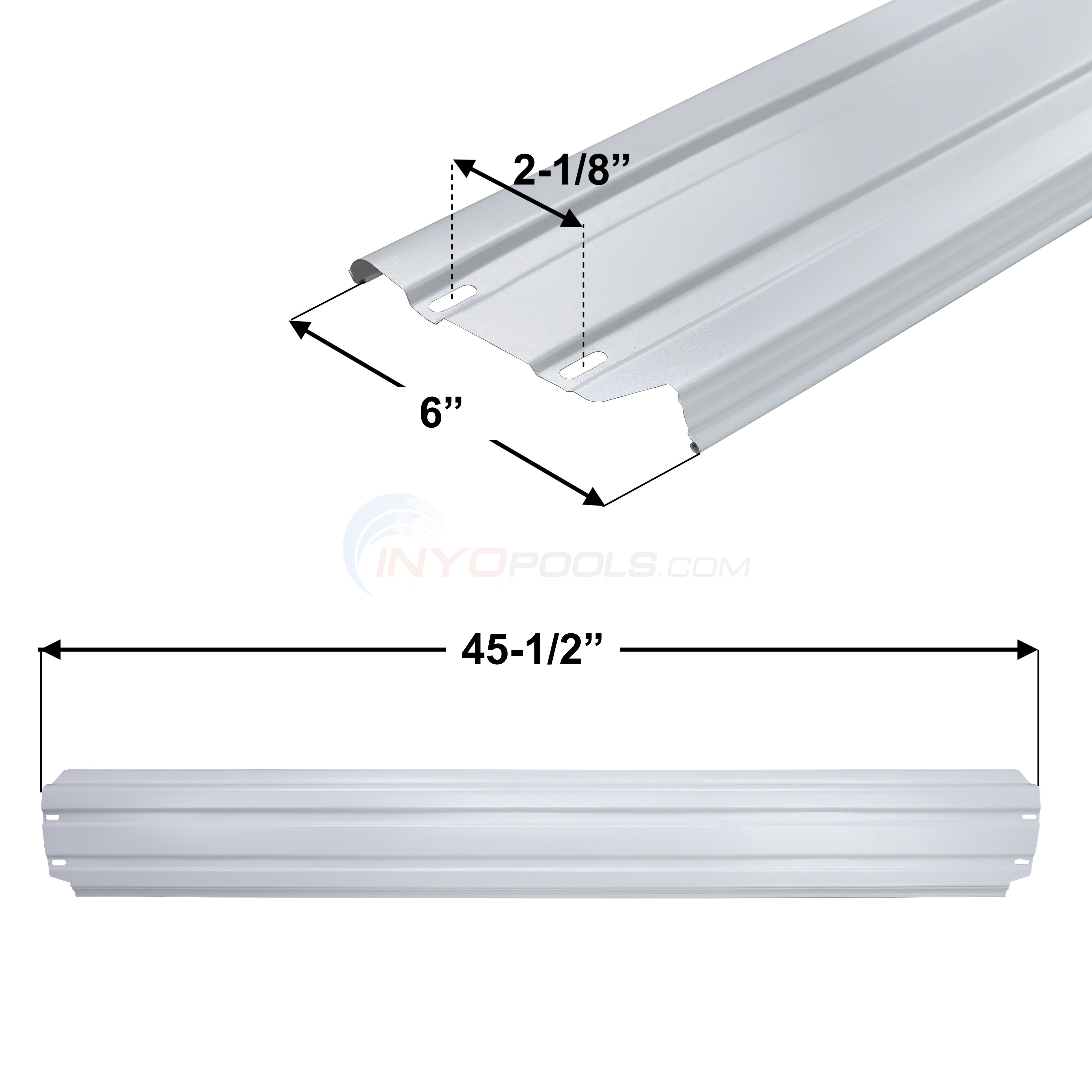 Wilbar Top Rails 45-1/2" (Single) For Atlantis - 1450872 - INYOPools.com