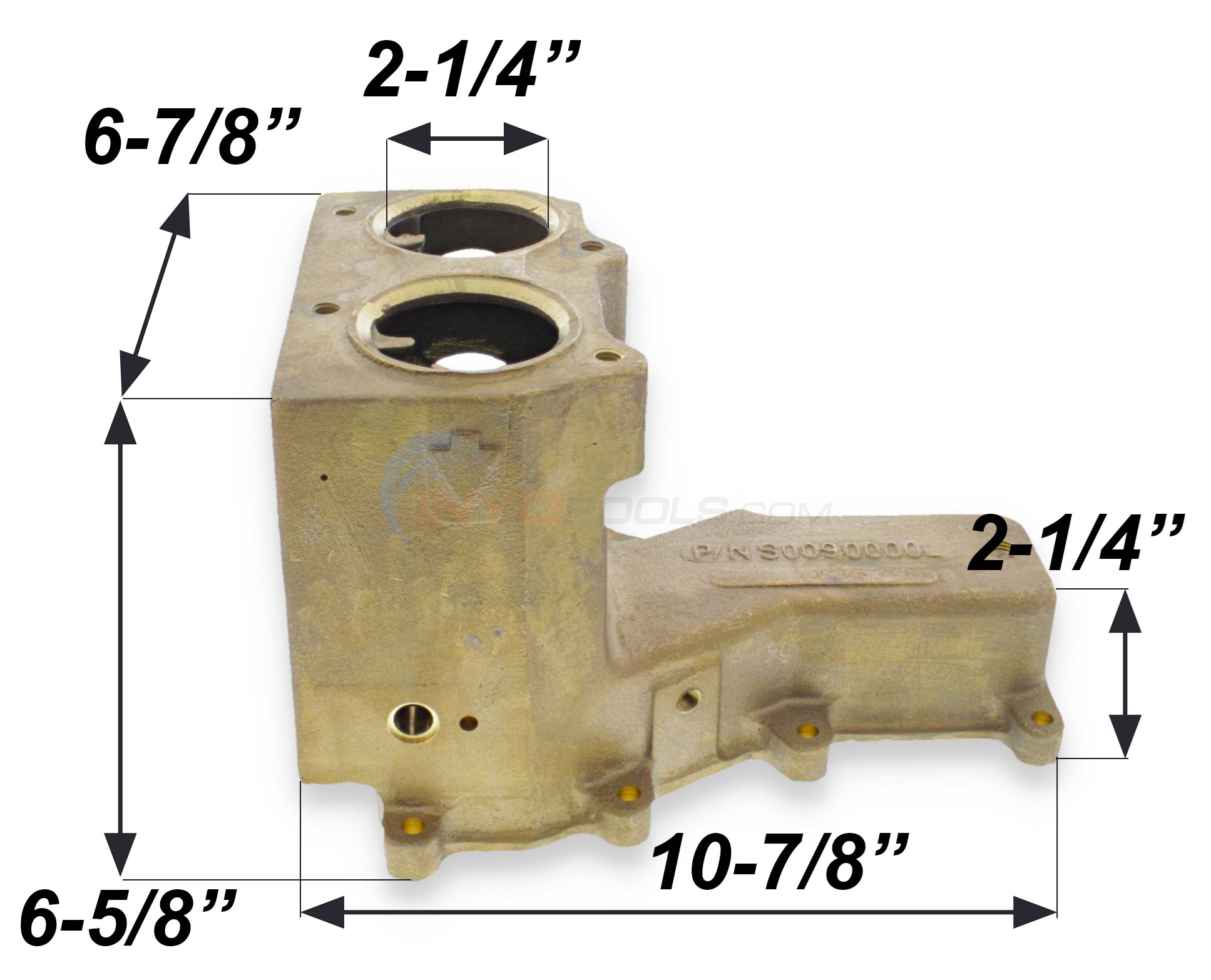 Jandy Inlet Outlet Header, Hi E2 (r0303900) - INYOPools.com