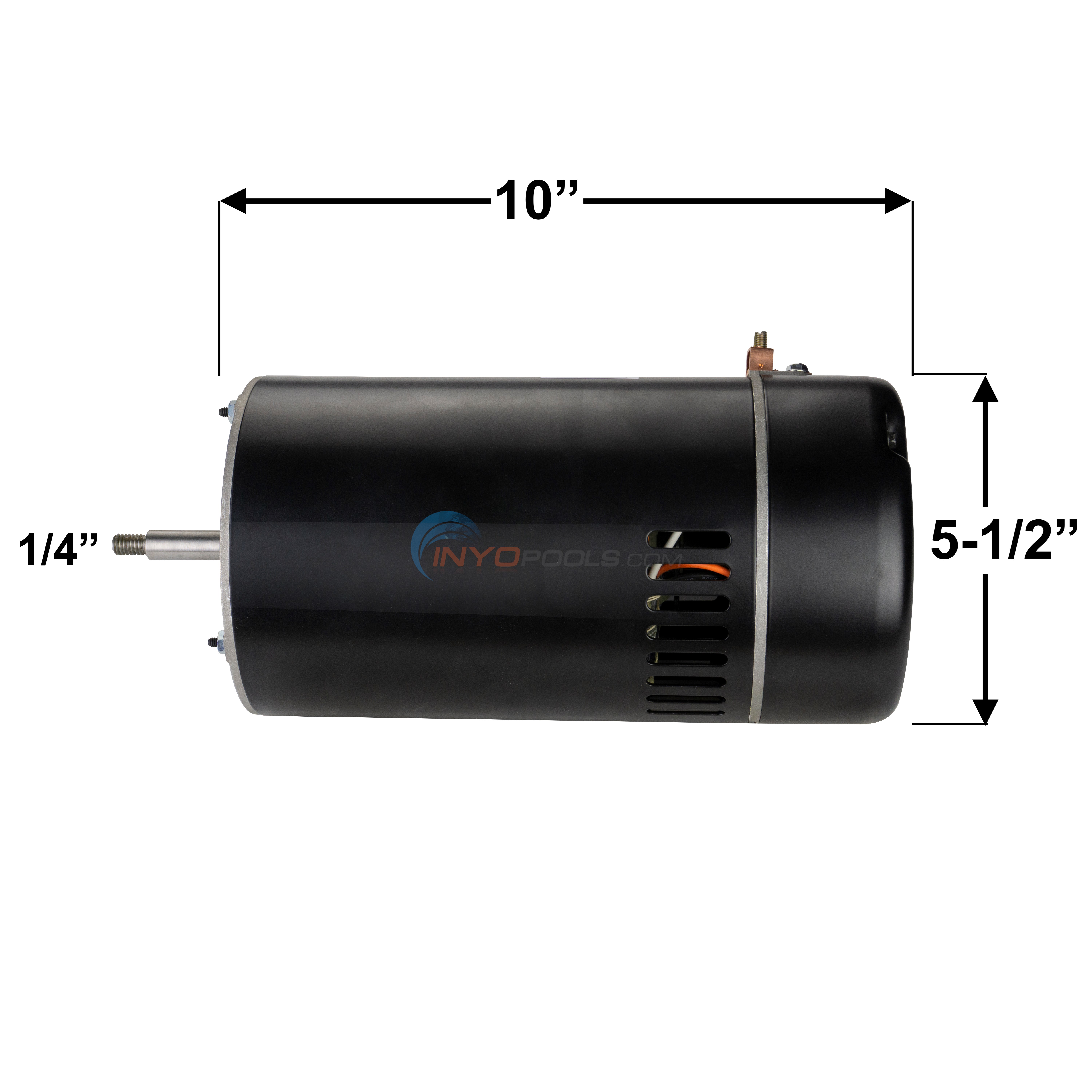 Pureline 1 H.P 115V Thru Bolt Motor No Base W/ Cord - PL1131 CLEARANCE ...