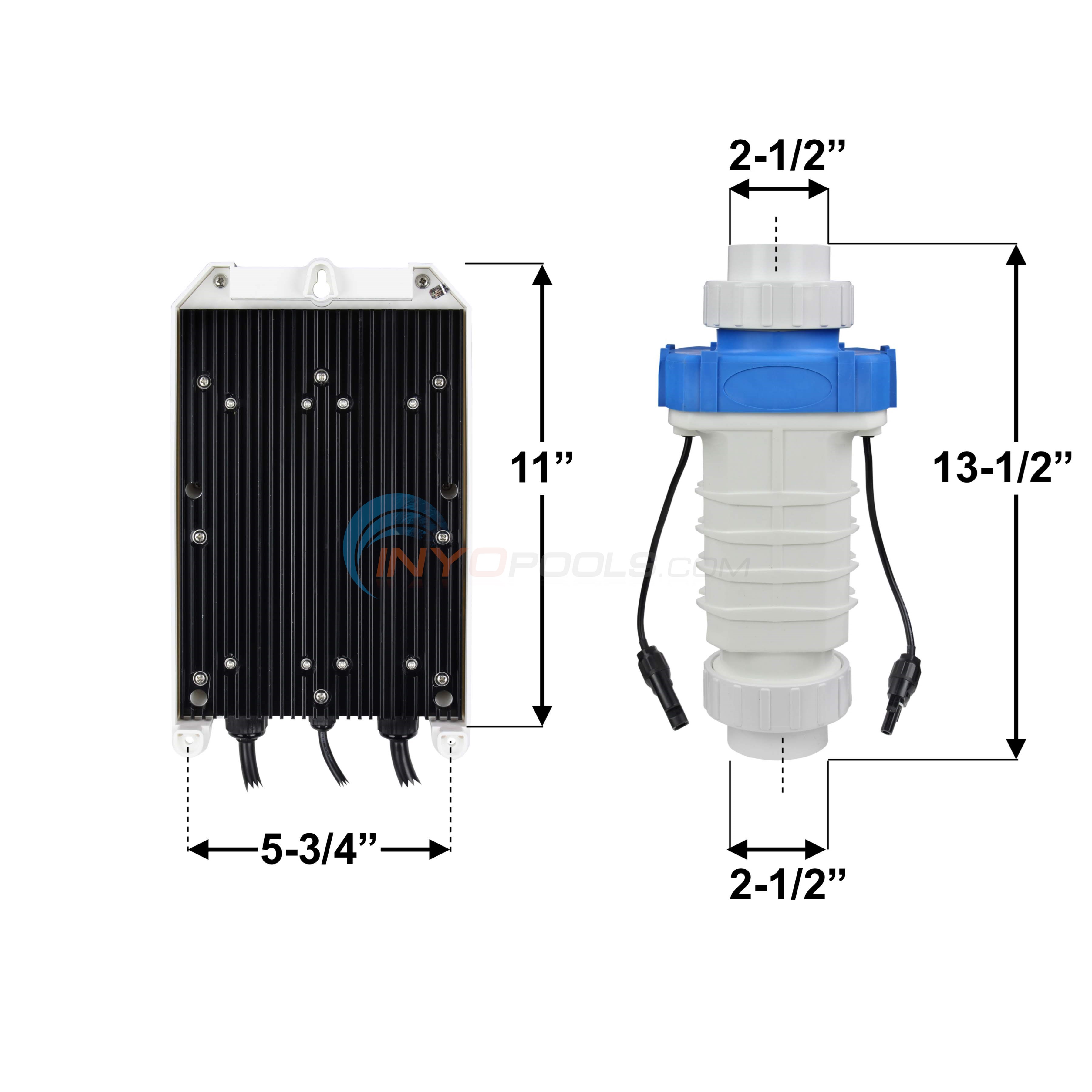 Saltron Reliant Salt Chlorine Generator, Up to 25,000 Gallon Pool ...