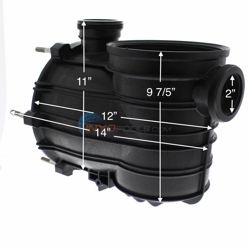 Pentair Sta-Rite Tank and Trap Body - C76-58P - INYOPools.com
