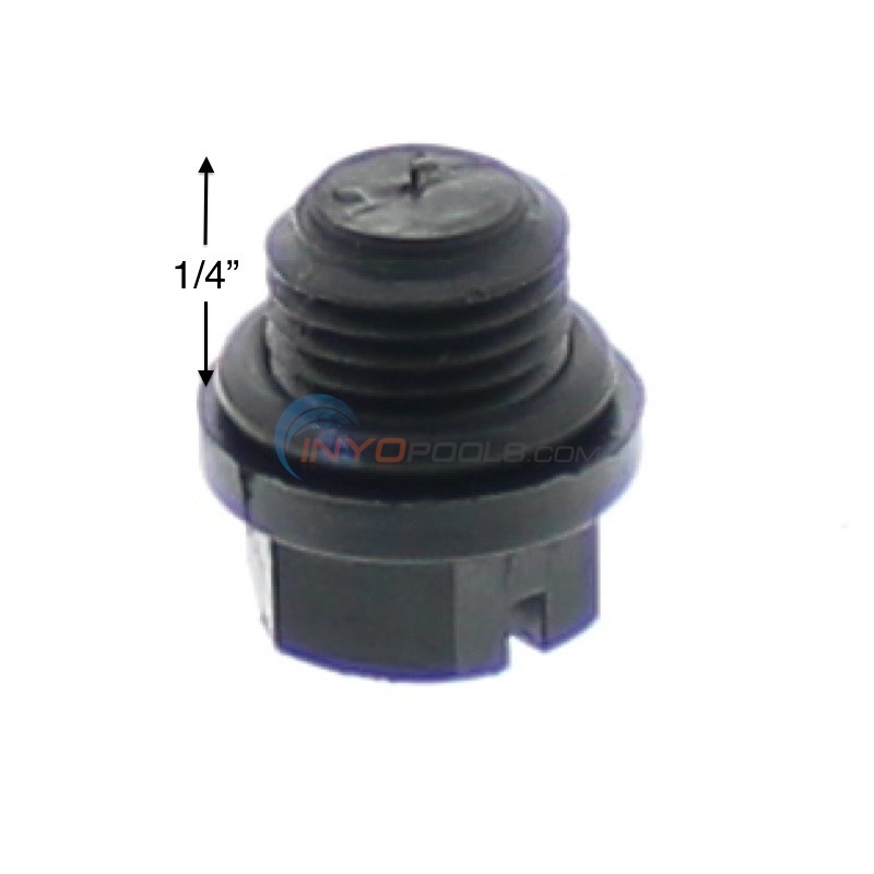 Plug, Poly, 1/4" Mpt (3f14) - SPX1700FG - INYOPools.com