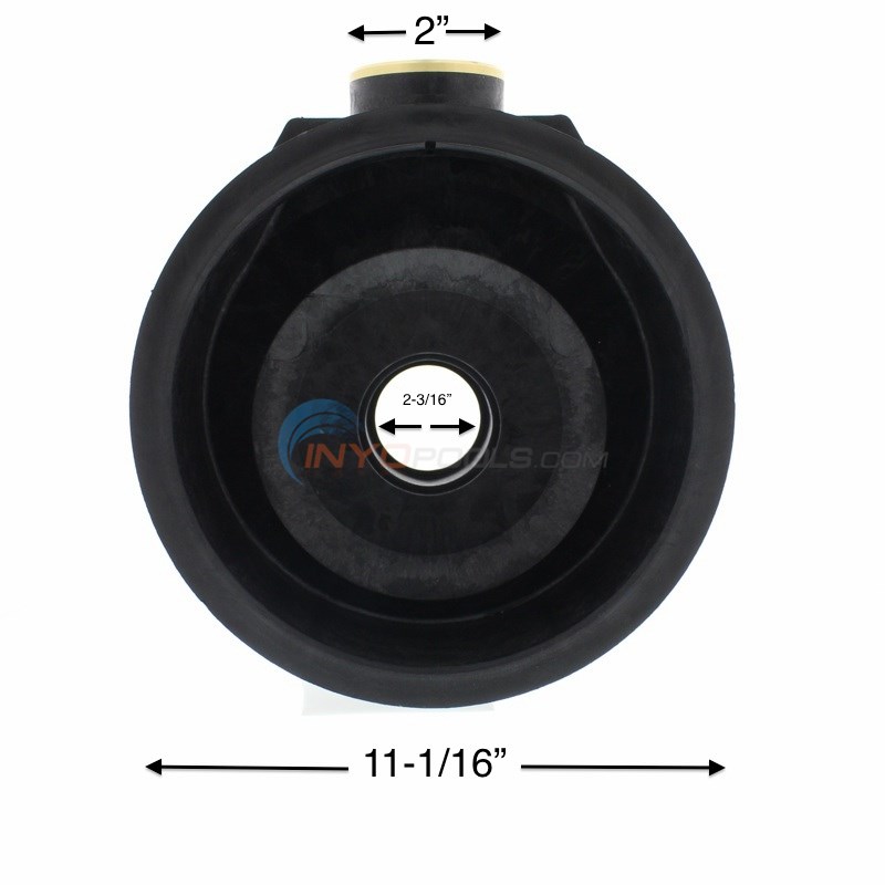 Val-Pak Ultra-Flow Volute 2", Black - V38-130 - 5106-270 - INYOPools.com