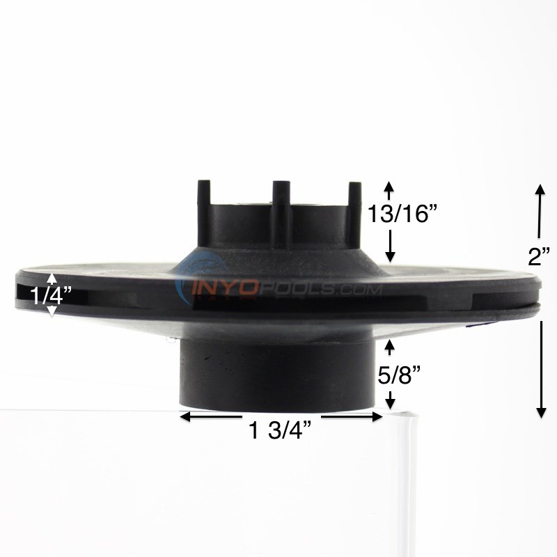 Water Ace Pump Impeller Rsp10 1 Hp (25054b002) - INYOPools.com