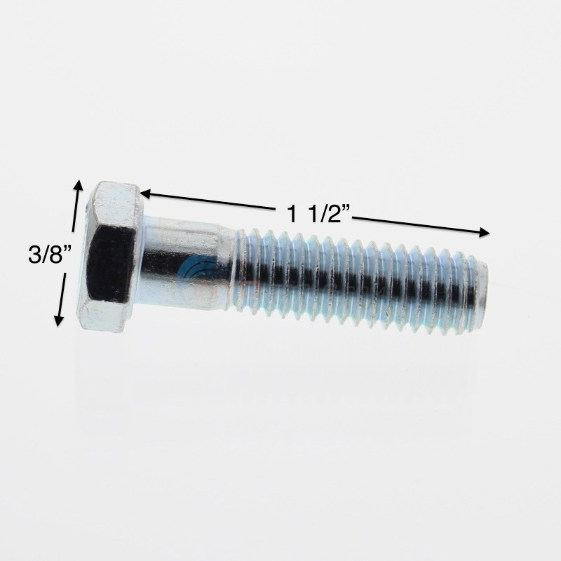 Water Ace Pump Cap Screw 3/8" x 1 1/2" (19101A021) - INYOPools.com