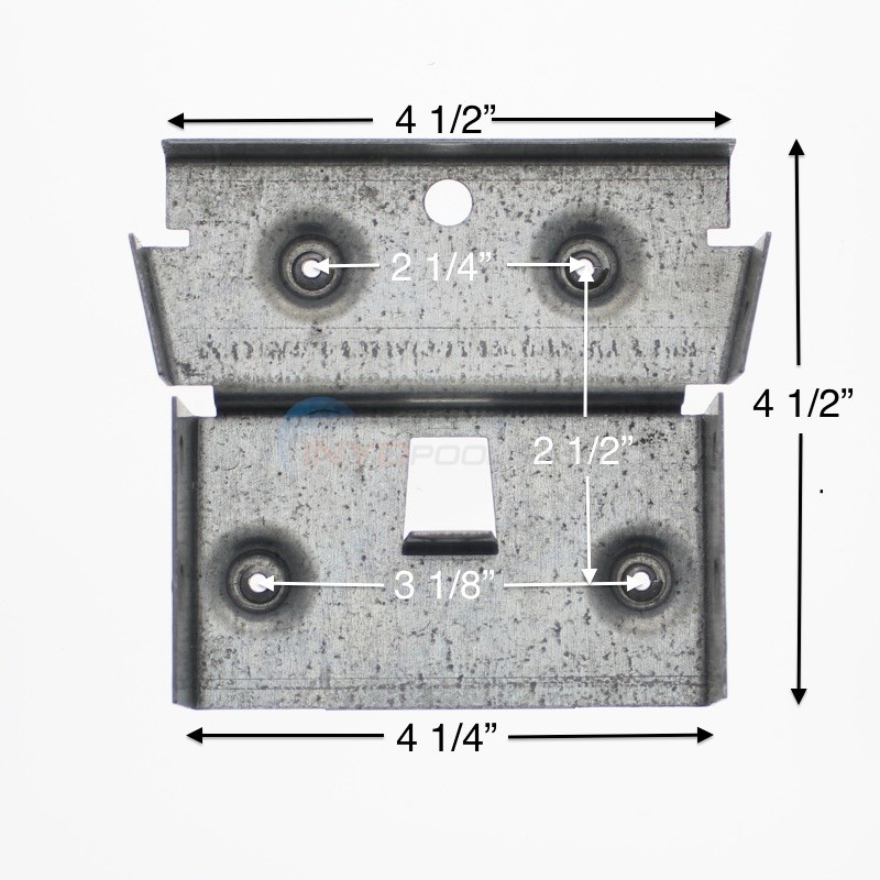 Wilbar Top Plate Stepped 5.5" - 15614 - INYOPools.com
