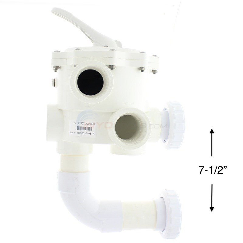 Generic Pentair 2" Side Mount Multiport Valve w/ Plumbing for FNS Plus ...