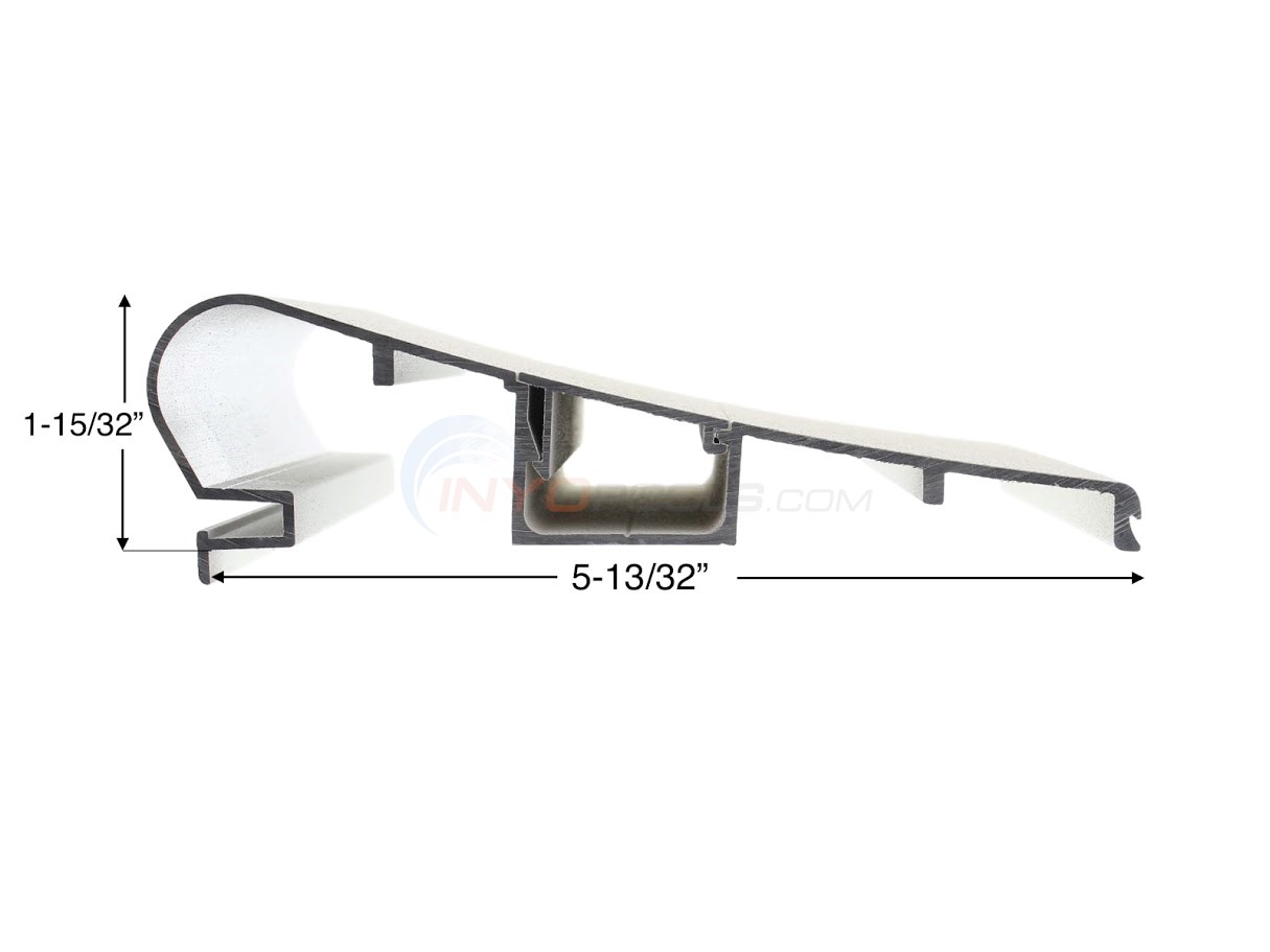 Cinderella CP6N Deck Mount Liner Track - Single Weld Corner 90 Degree ...