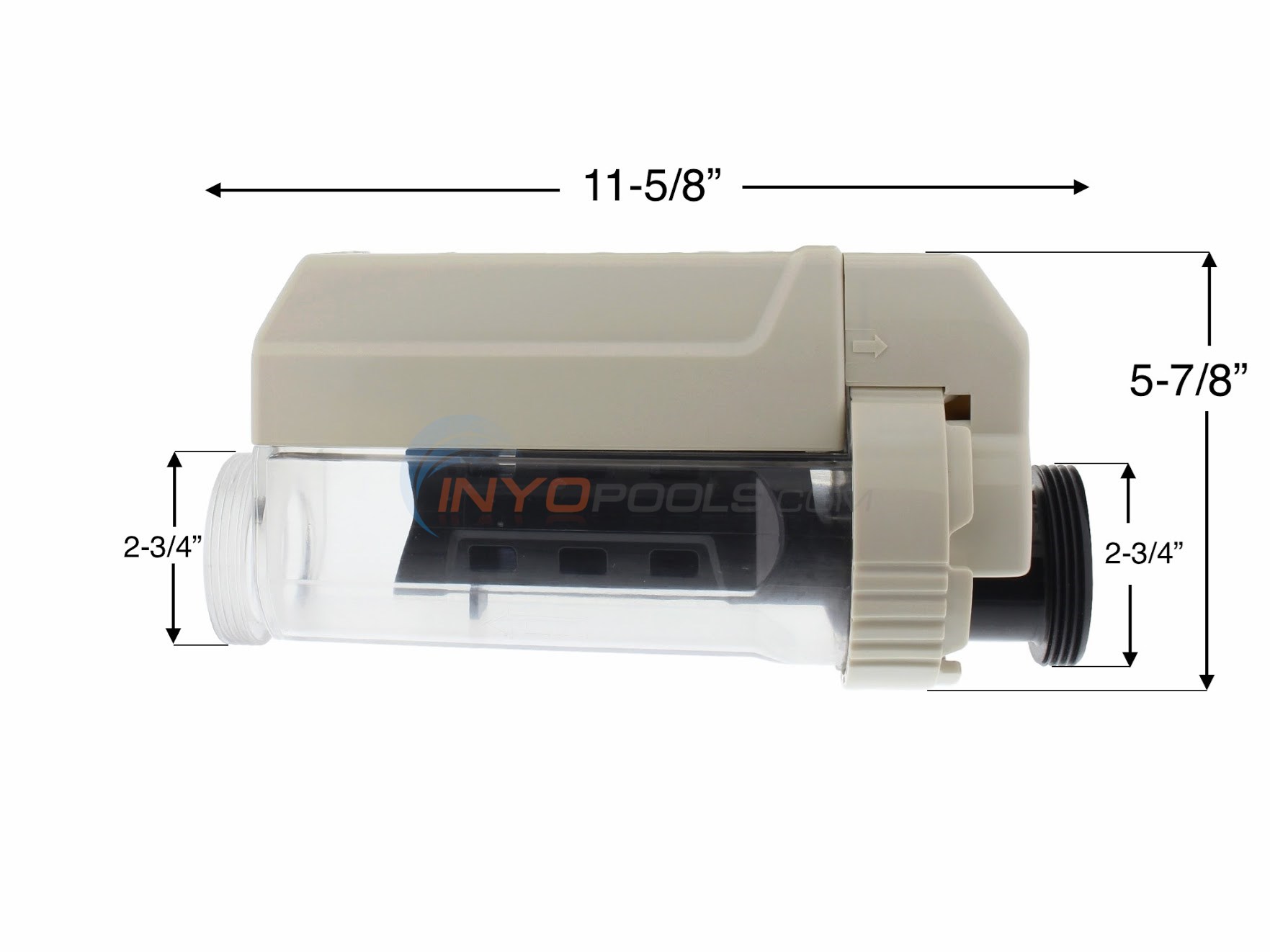 Eco Salt Pool Chlorinator Up to 16,000 Gallons - PL7202 - INYOPools.com