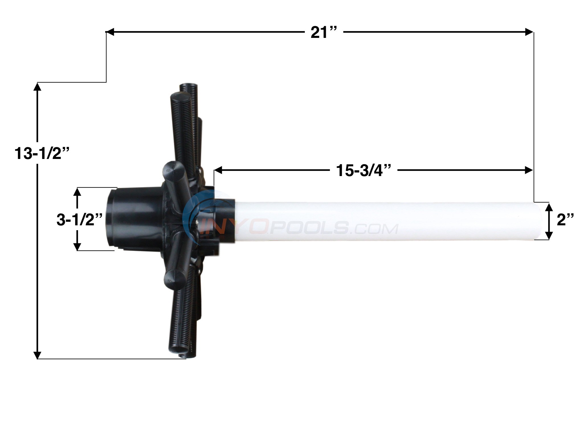 Hayward Lateral Assembly with Pipe for Pro Series, E-Series, SandMaster ...