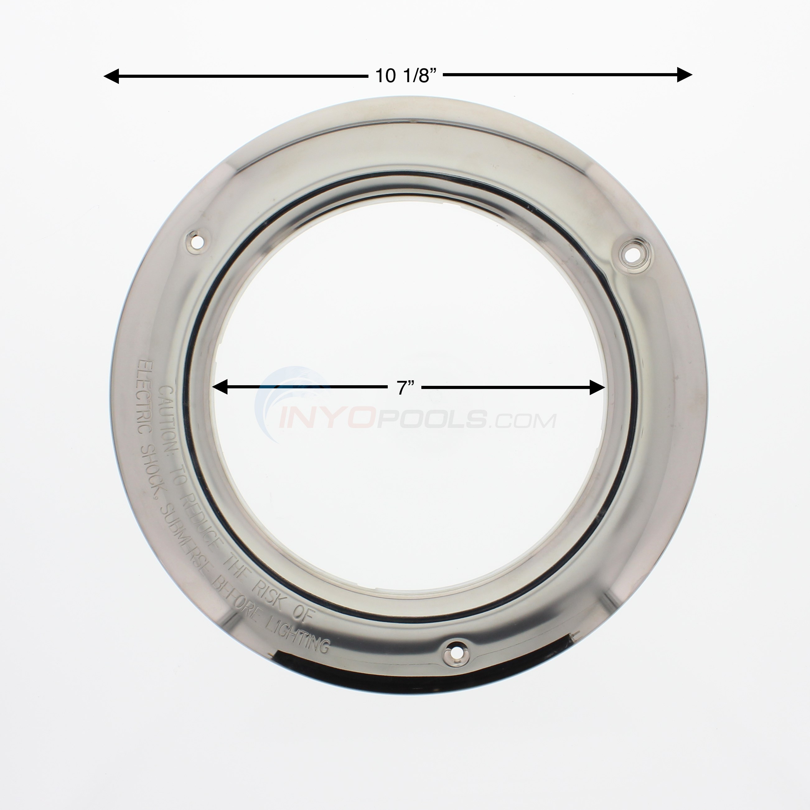 Face Rim, Large Stainless Steel Colorlogic (SPX0525AS) - INYOPools.com